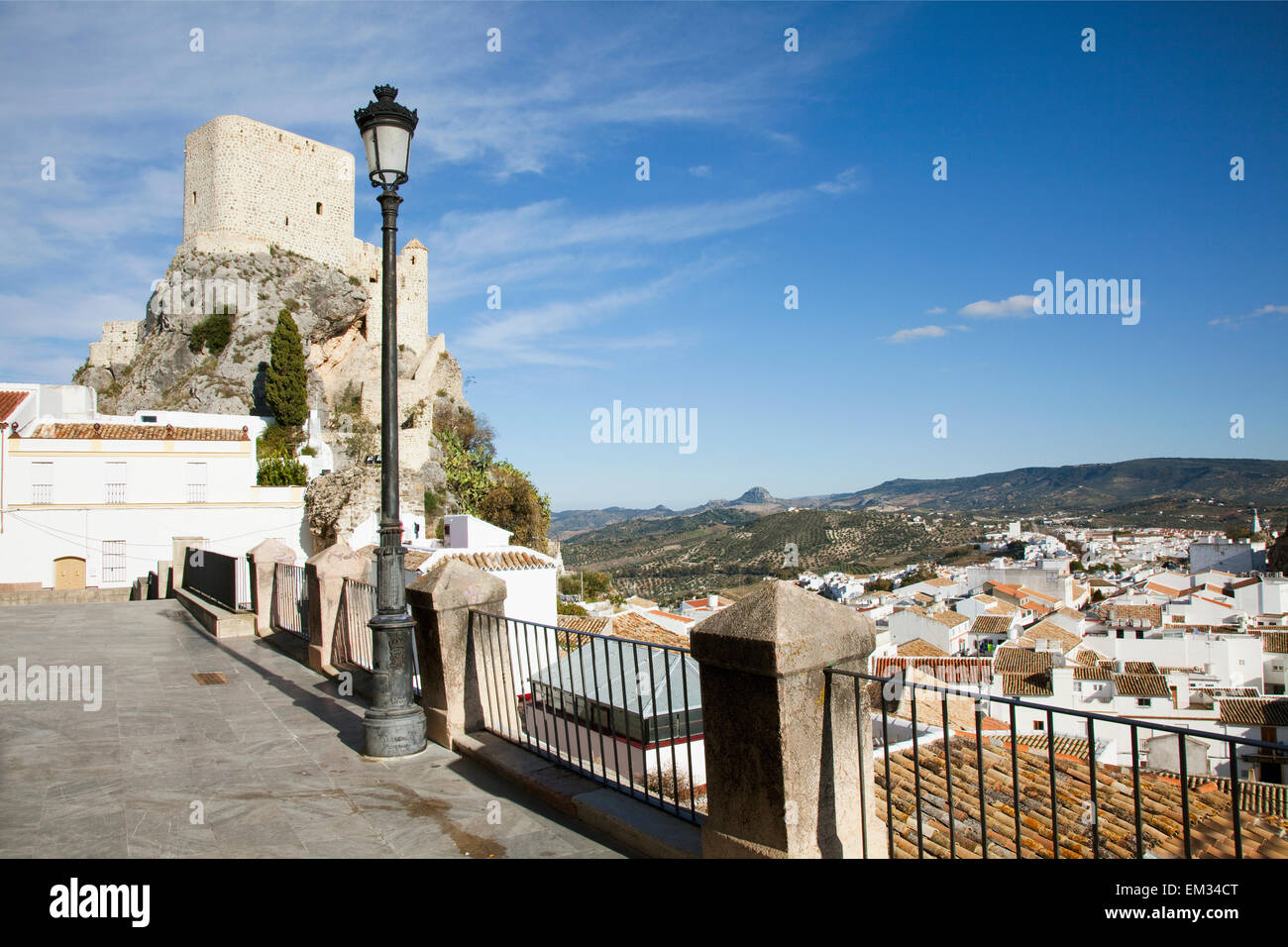 Old Moorish Castle; Olvera Andalusia Spain Stock Photo - Alamy