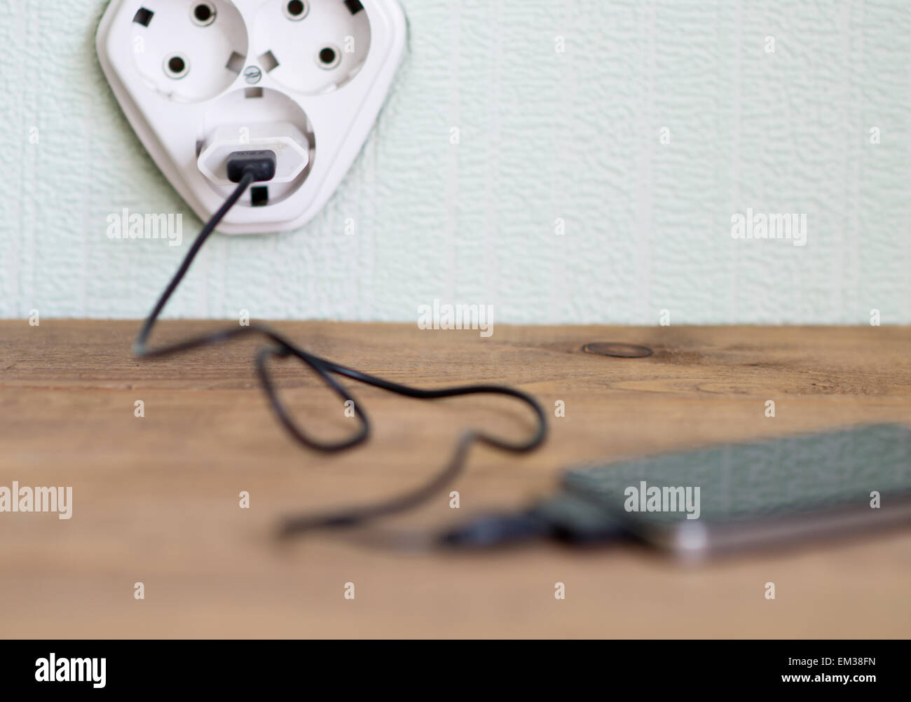 Mobile on table hi-res stock photography and images - Alamy