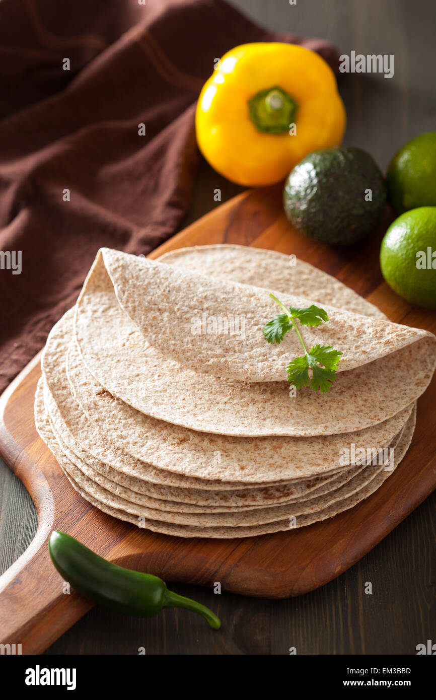 Tortillas wrap hi-res stock photography and images - Alamy