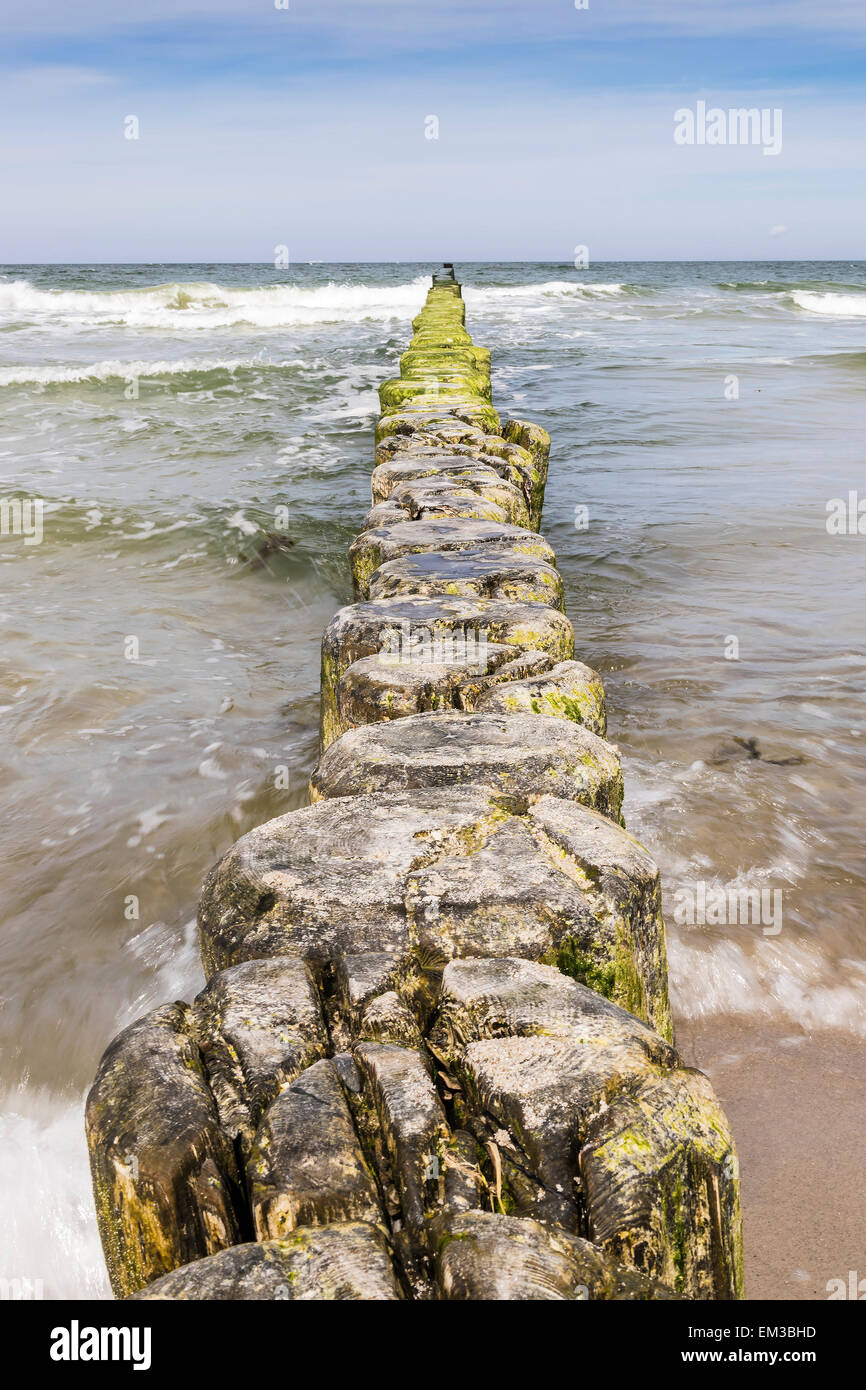 Water Breaker Baltic Sea Stock Photo - Alamy