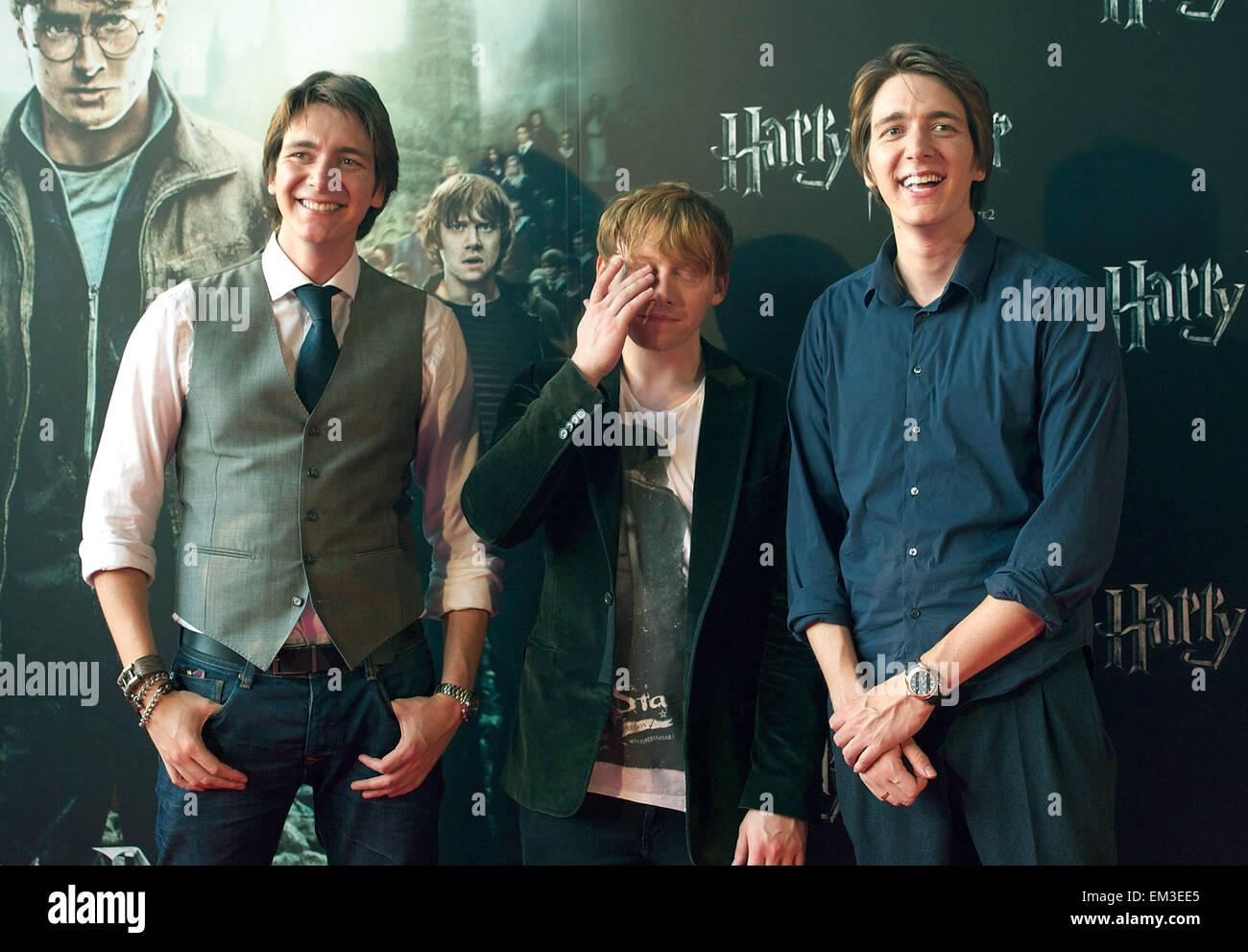 Rupert Grint And James High Resolution Stock Photography and Images - Alamy