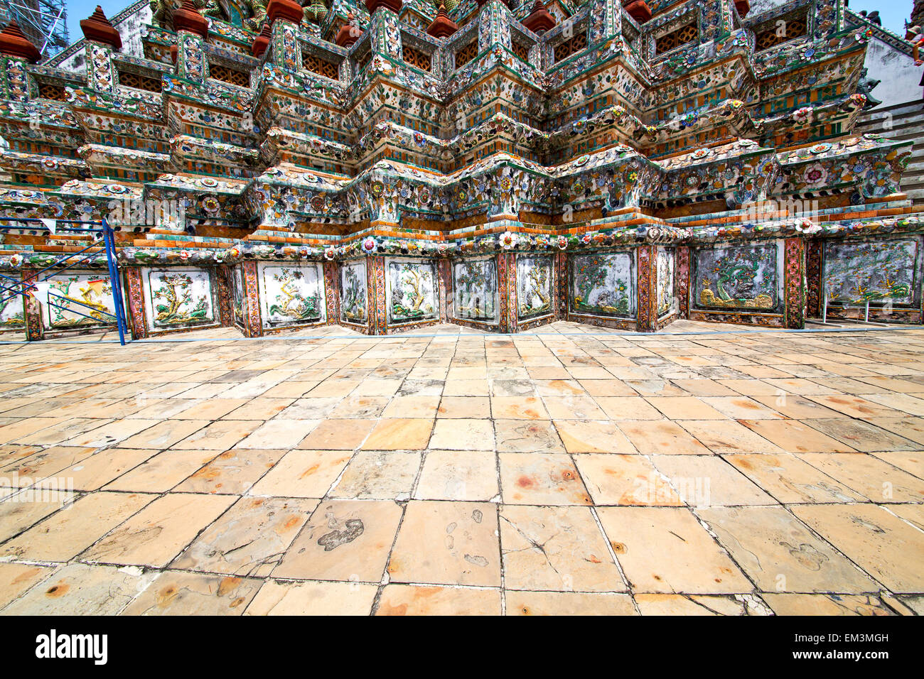 kho samui bangkok in thailand incision of the buddha gold temple Stock ...