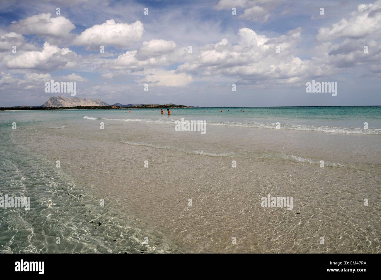 La Cinta Beach (Spiaggia La Cinta) in San Teodoro in Sardinia, Italy ...