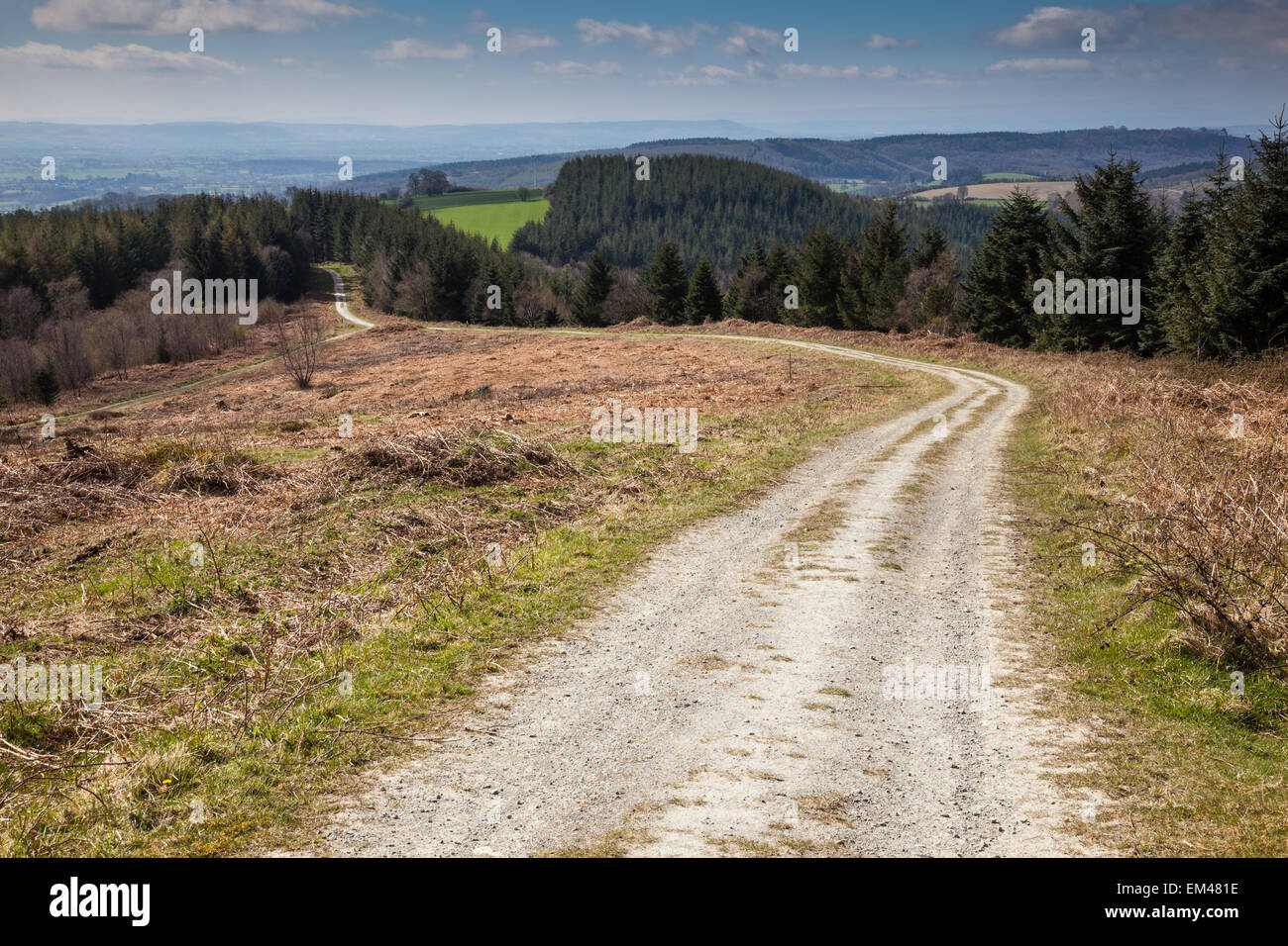 Mortimer trail herefordshire hi-res stock photography and images - Alamy