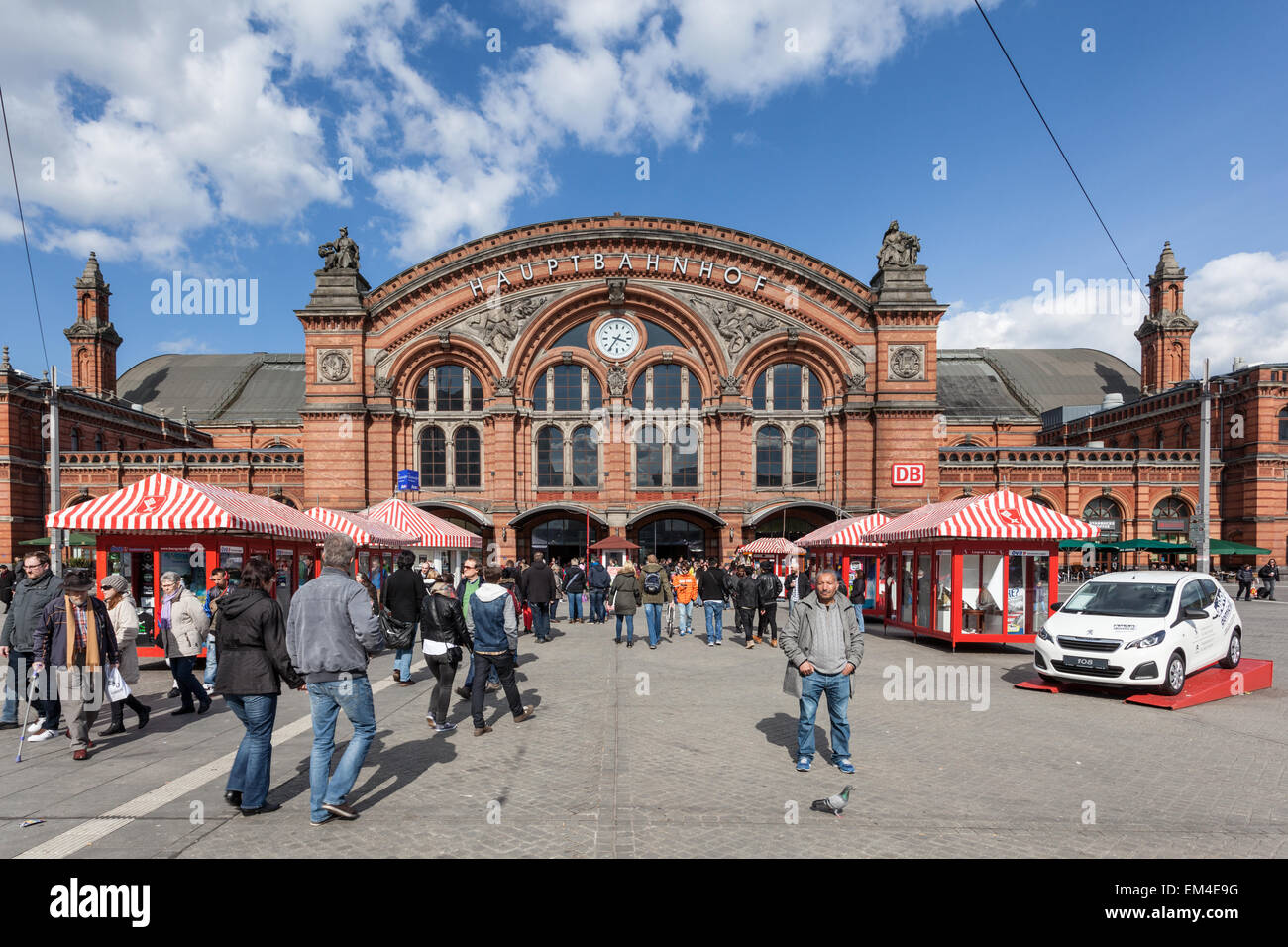 Central Train Station in Bremen, Germany Stock Photo - Alamy
