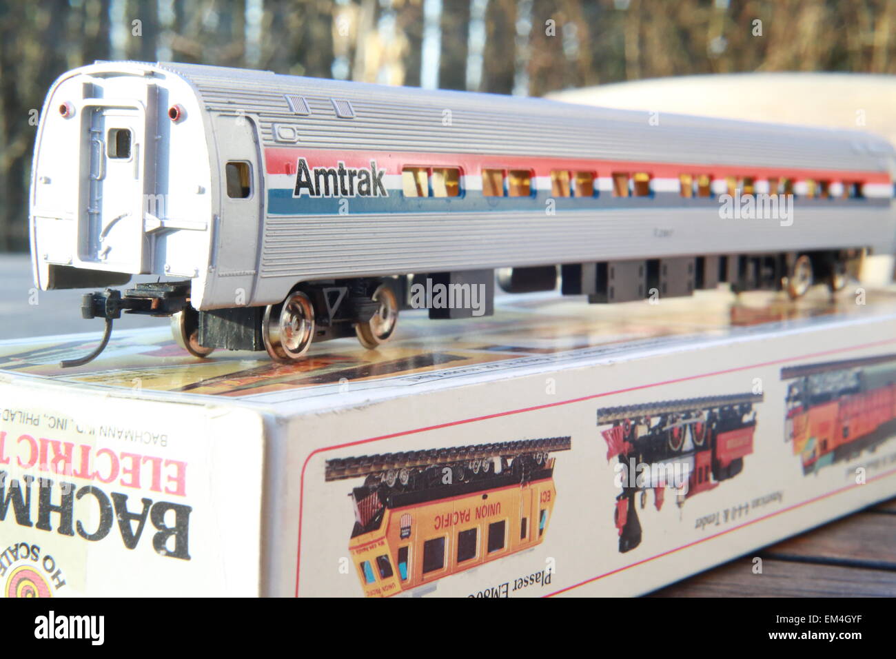 A series of images showing Model Railways, trains, locomotives, wagons ...