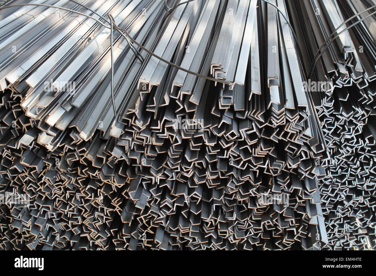 Metal profiles angle foundation for building structures, steel Stock ...