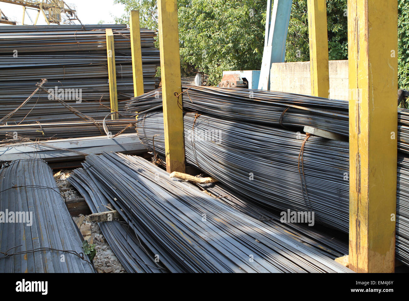 armature the basis of modern building structures, steel Stock Photo - Alamy