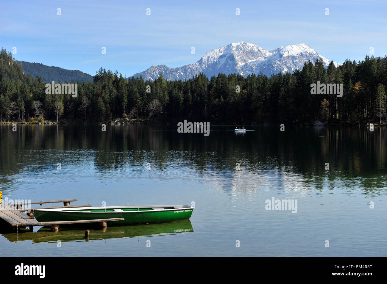 Hintersee Ramsau Berchtesgadener Land Upper Bavaria Germany Europe ...