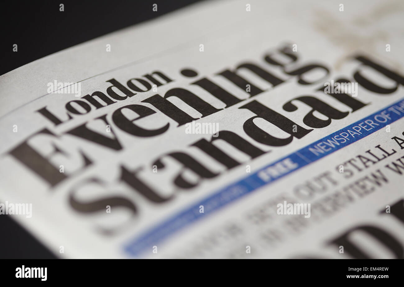 Newspaper front cover hi-res stock photography and images - Alamy