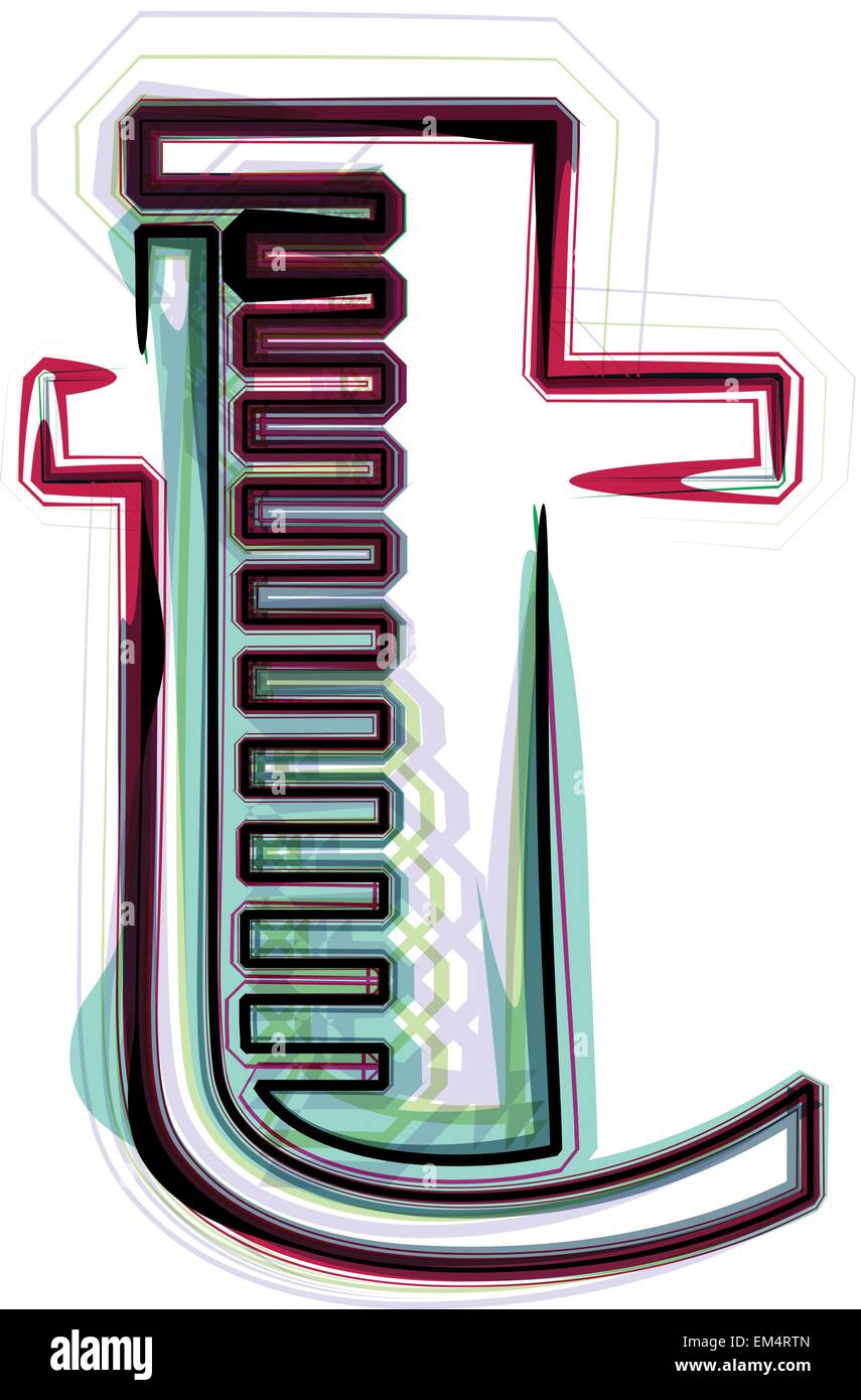 Font illustration LETTER t Stock Vector Image & Art - Alamy
