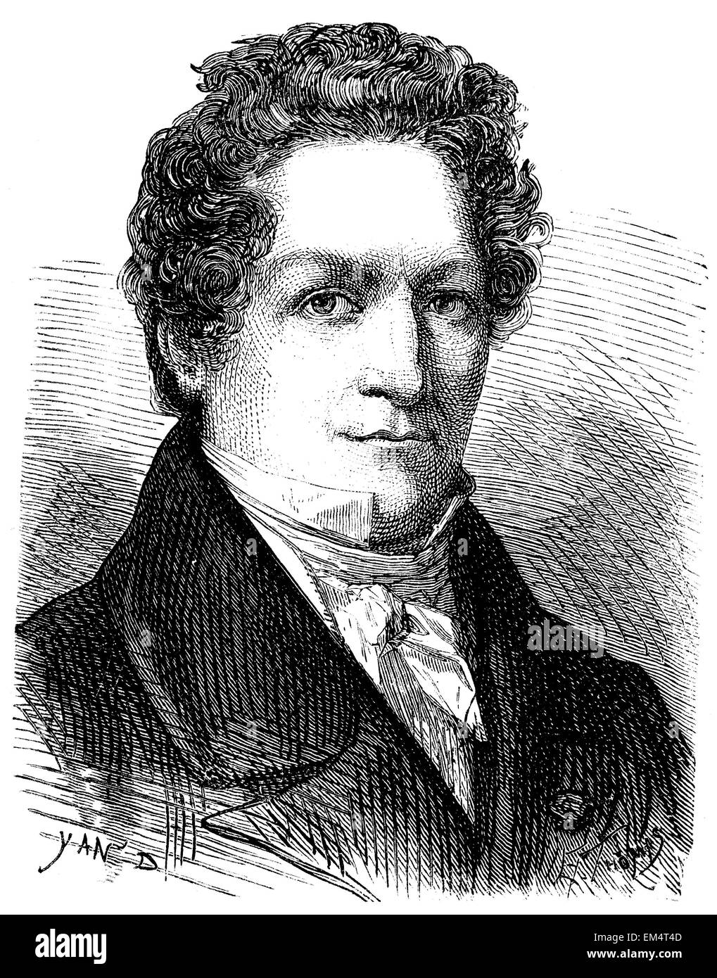 Louis Jacques Thénard (geb. 4. Mai 1774, gest. 20. Juni 1857 Stock ...