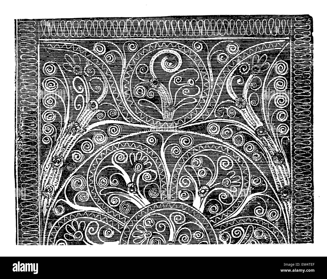 Filigree line hi-res stock photography and images - Alamy