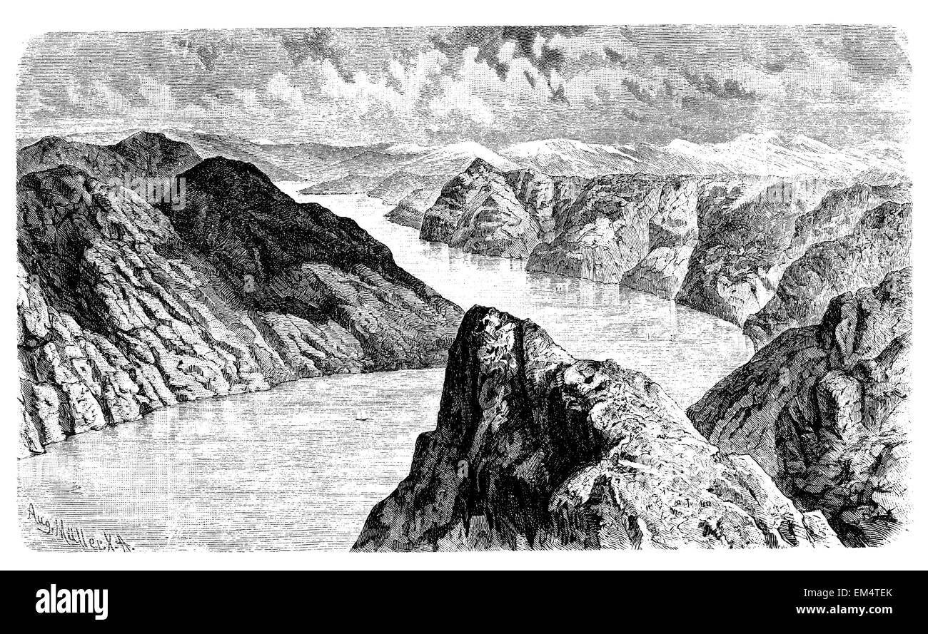 at the Lyster Fjord Stock Photo - Alamy