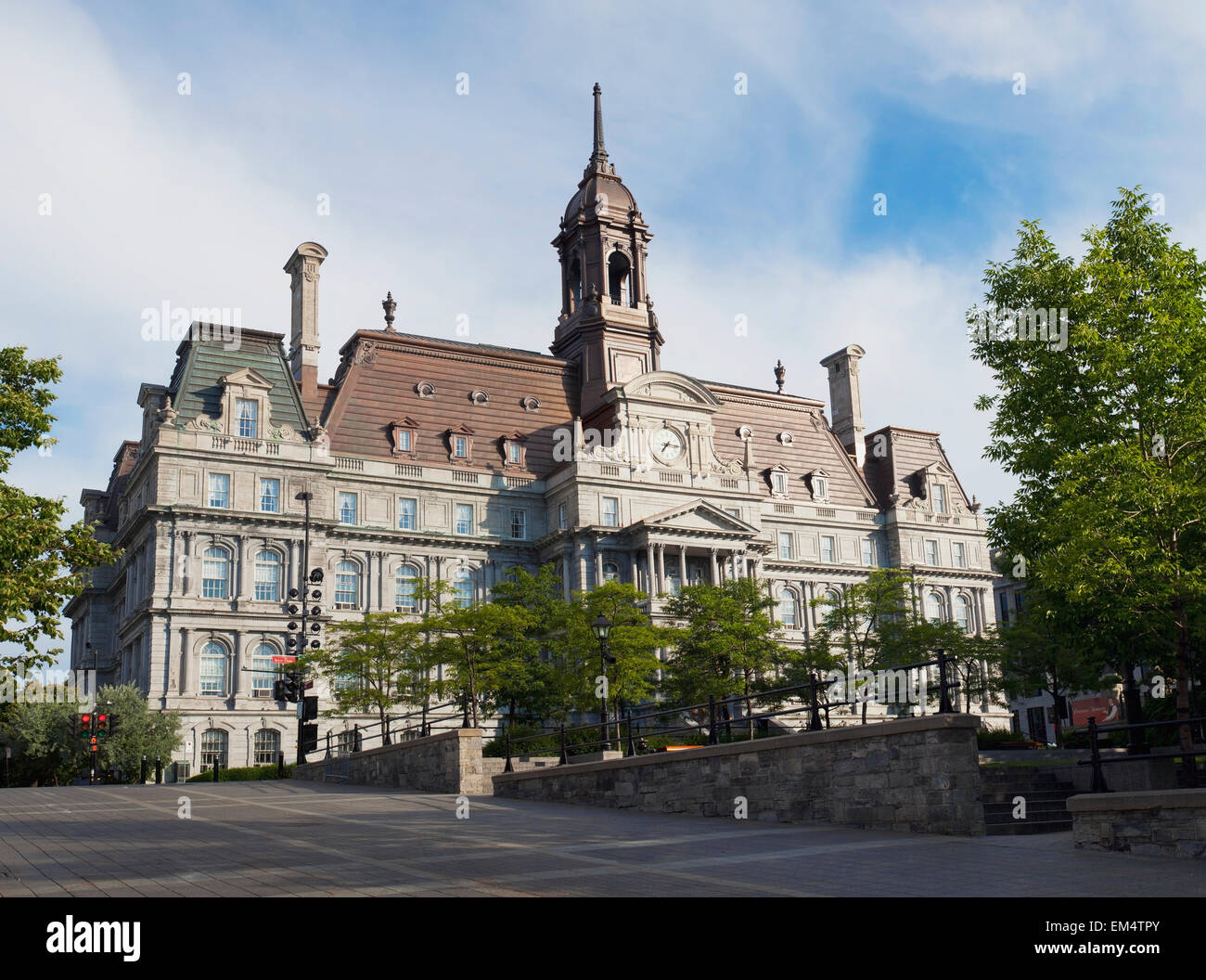 Montreal City Hall; Montreal Quebec Canada Stock Photo - Alamy