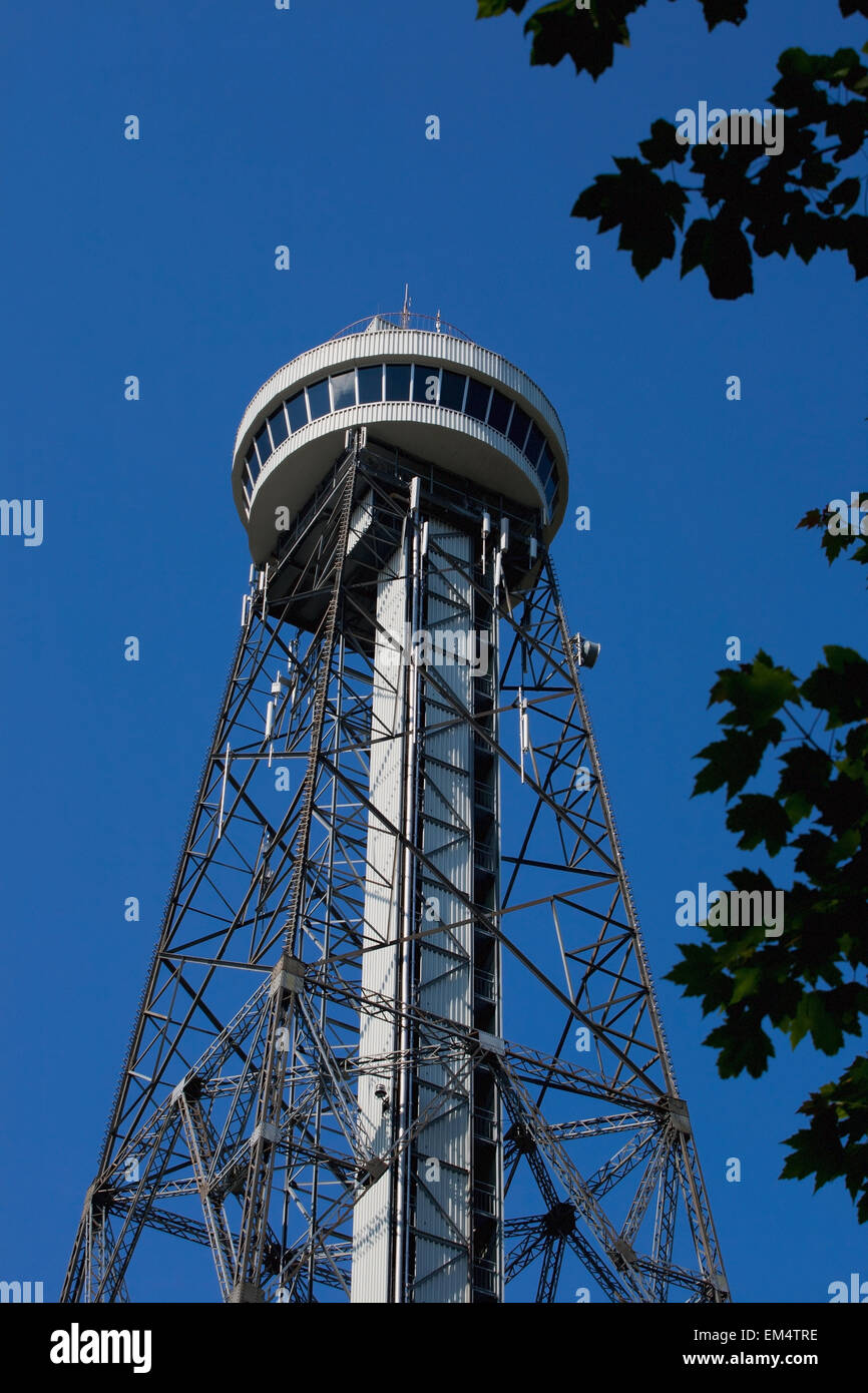 Observation Tower At La Cite De L'energie Tower Theme Park; Trois ...