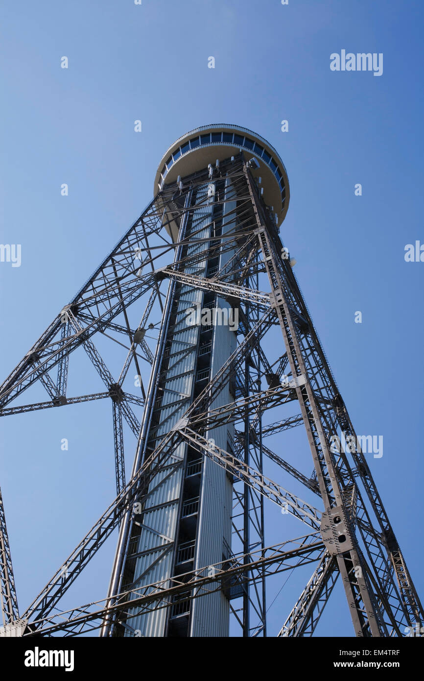 Observation Tower At La Cite De L'energie Tower Theme Park; Trois ...