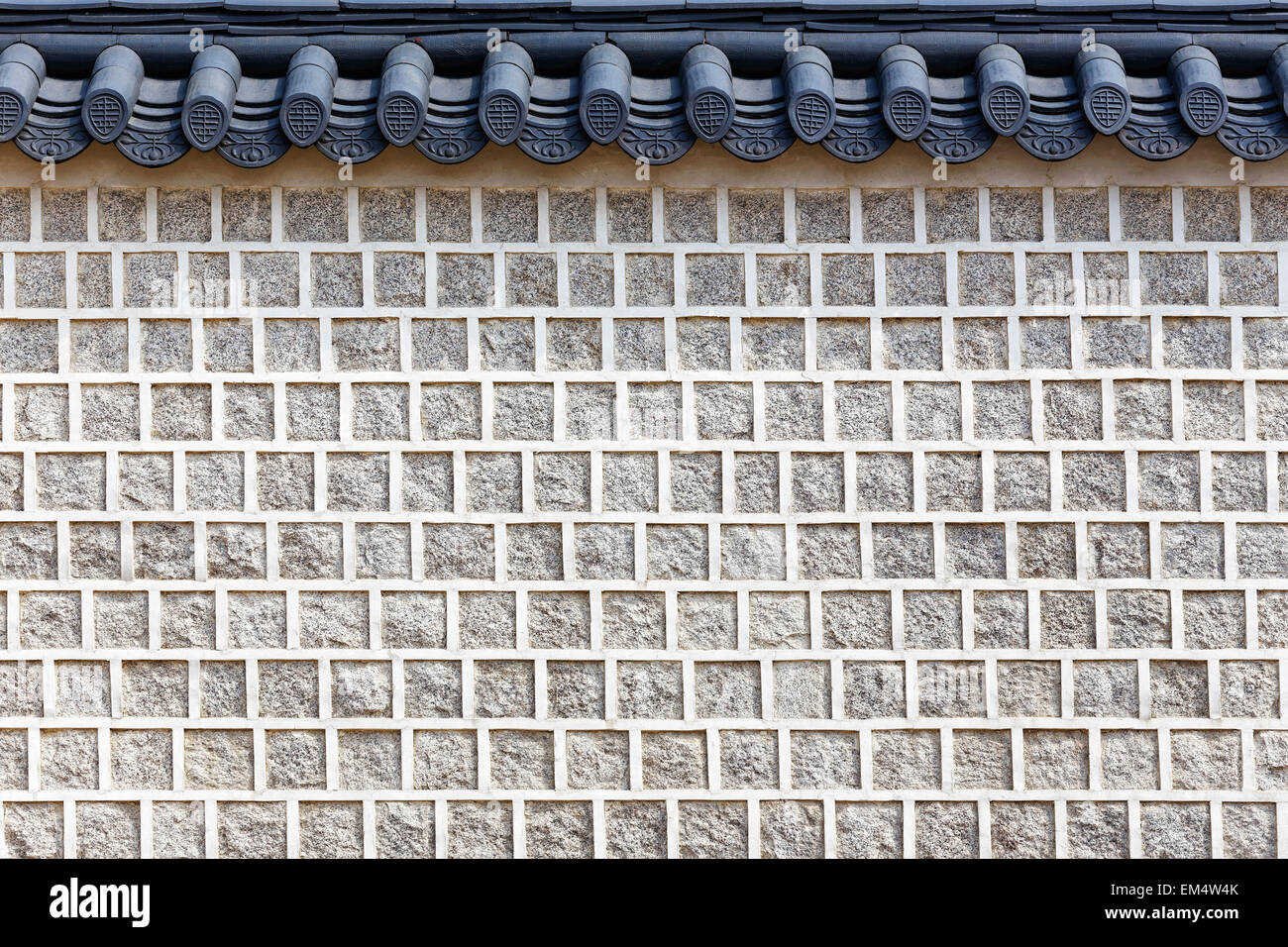 Chinese-style brick wall close up Stock Photo - Alamy