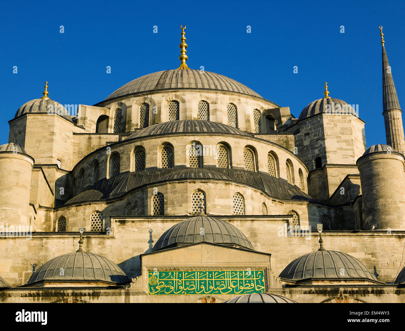 Blue mosque section hi-res stock photography and images - Alamy