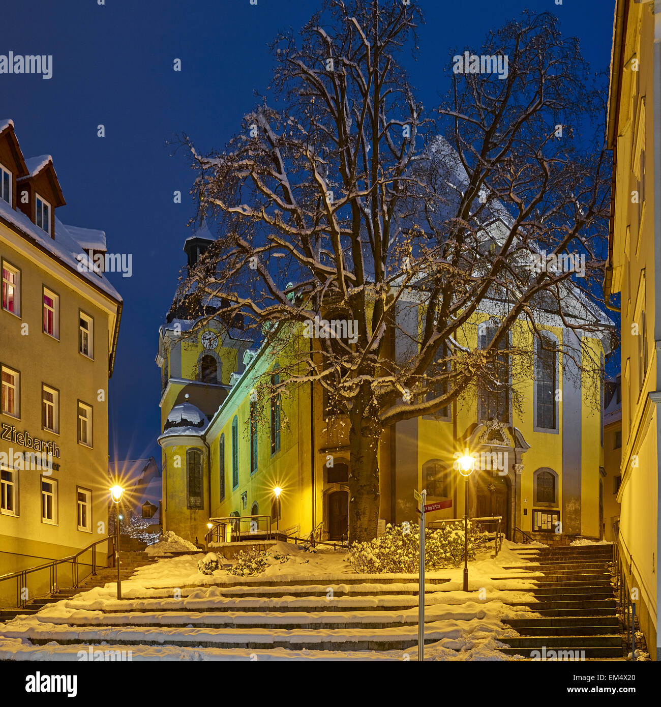 St. Marys Church in Suhl, Thuringia, Germany Stock Photo - Alamy