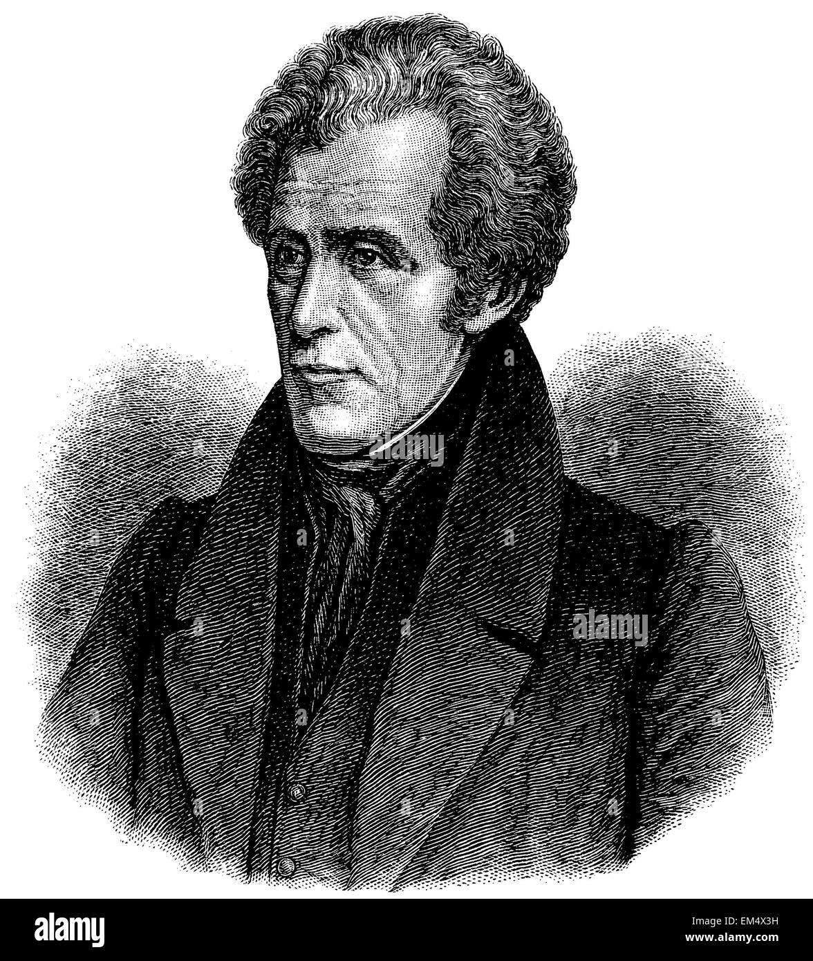 Portrait andrew jackson Black and White Stock Photos & Images - Alamy