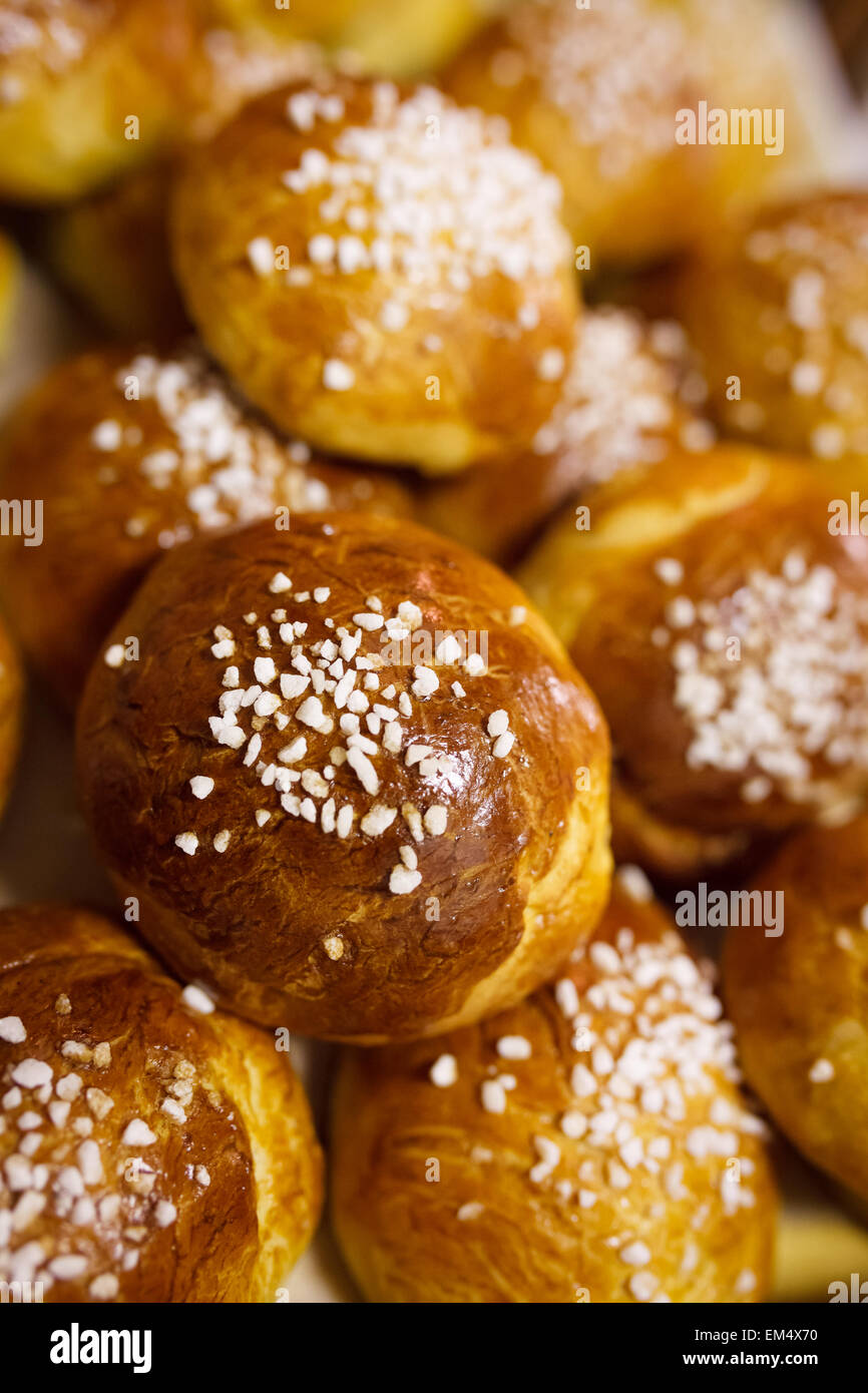 Delicious sugar buns Stock Photo - Alamy