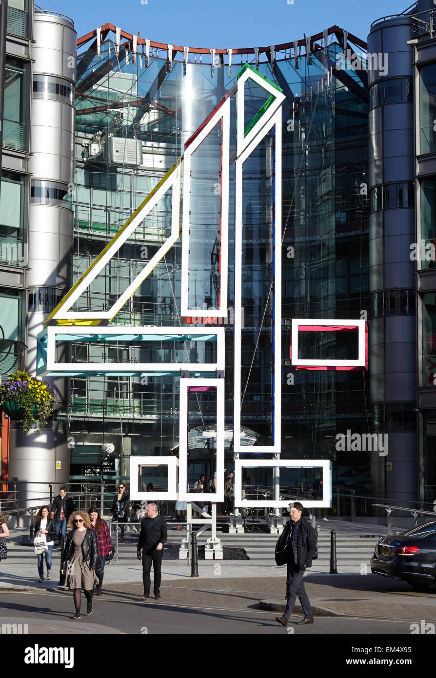 London channel four television corporation hi-res stock photography and ...