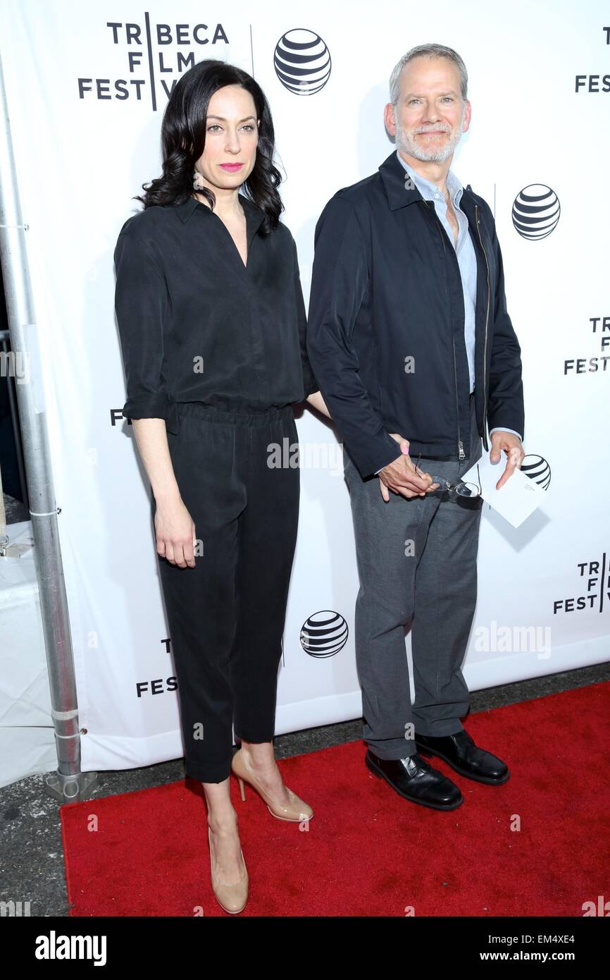 New York, NY, USA. 15th Apr, 2015. Kathleen McElfresh, Campbell Scott ...