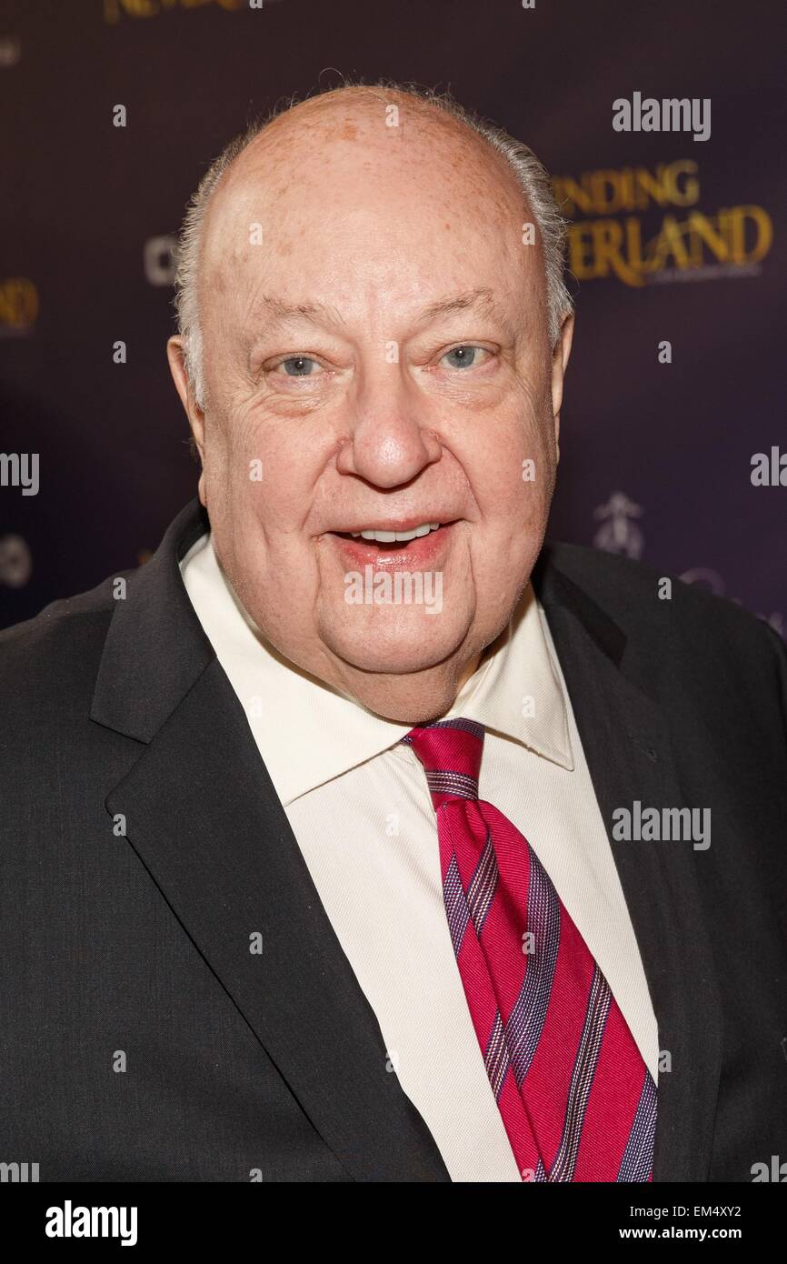 New York, NY, USA. 15th Apr, 2015. Roger Ailes at arrivals for Opening ...