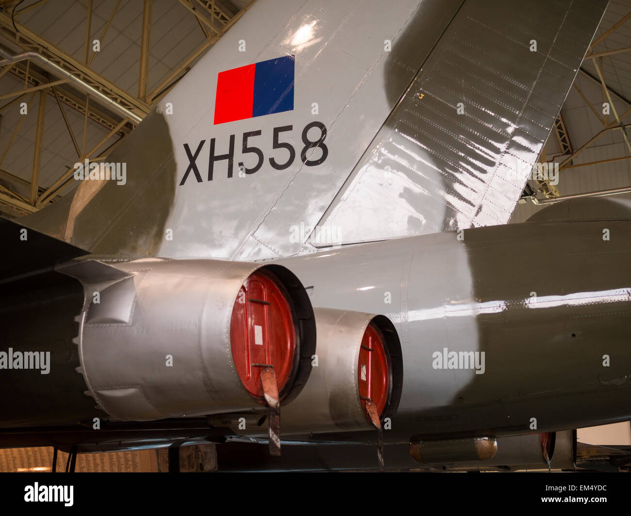 ex-RAF Vulcan serial number XH558,preserved by the Vulcan to the Sky ...
