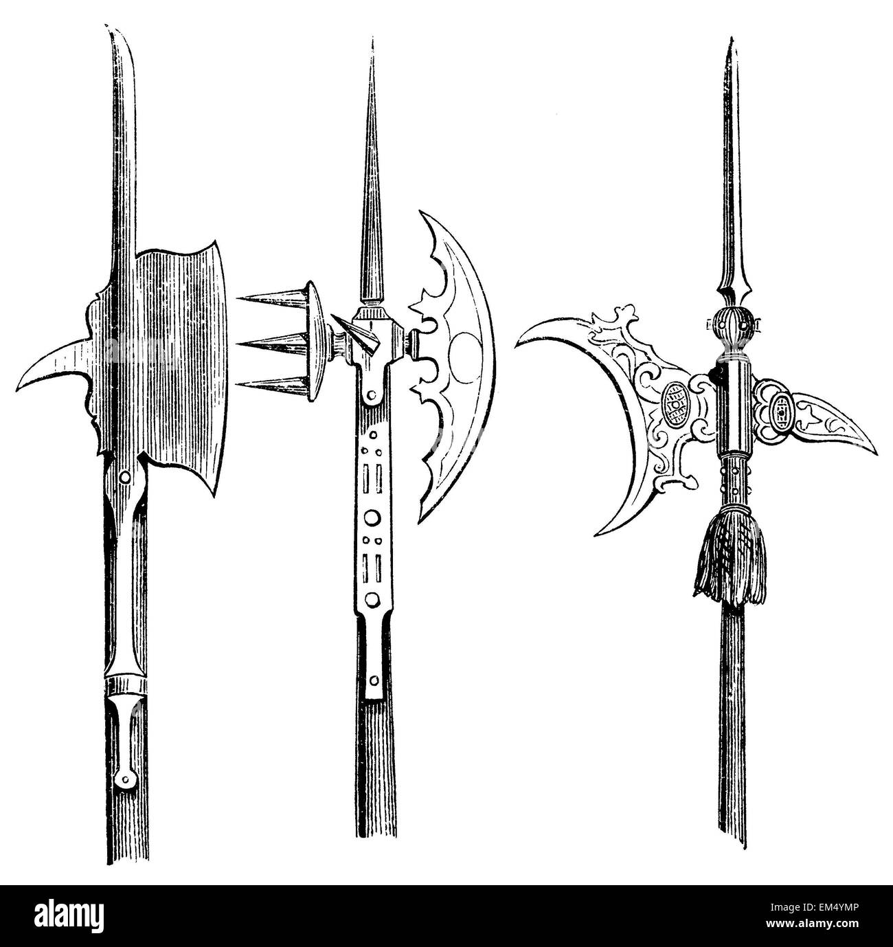 Halberds hi-res stock photography and images - Alamy