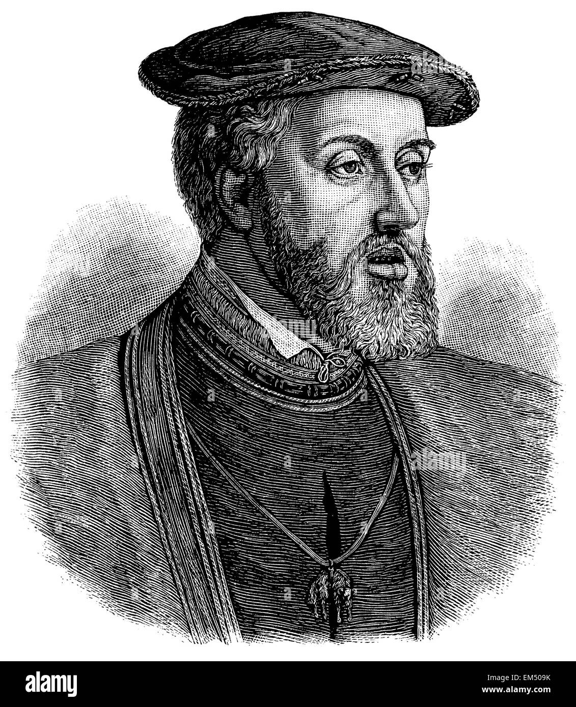 Emperor Charles V Black and White Stock Photos & Images - Alamy