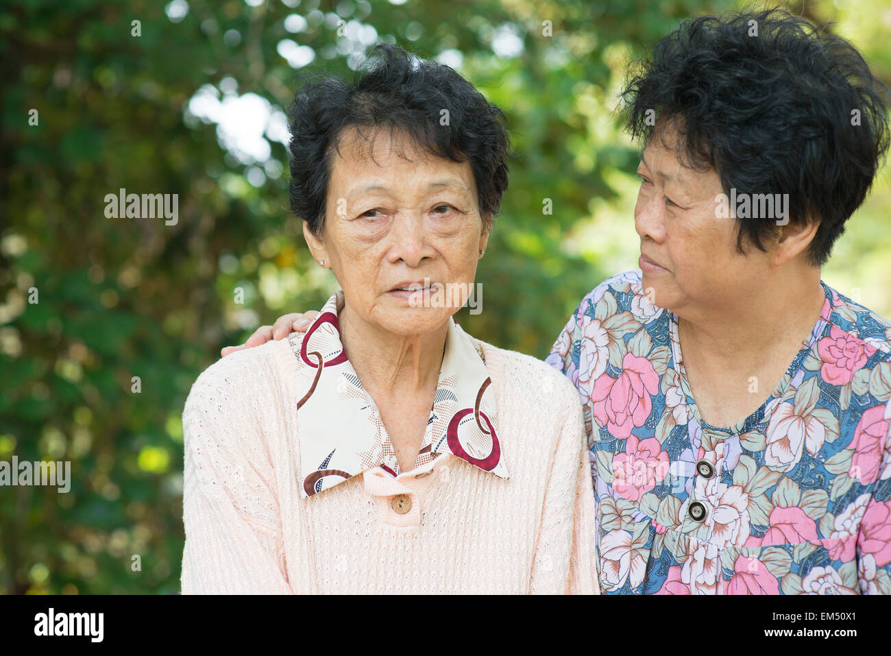 Asian senior women lifestyle Stock Photo - Alamy