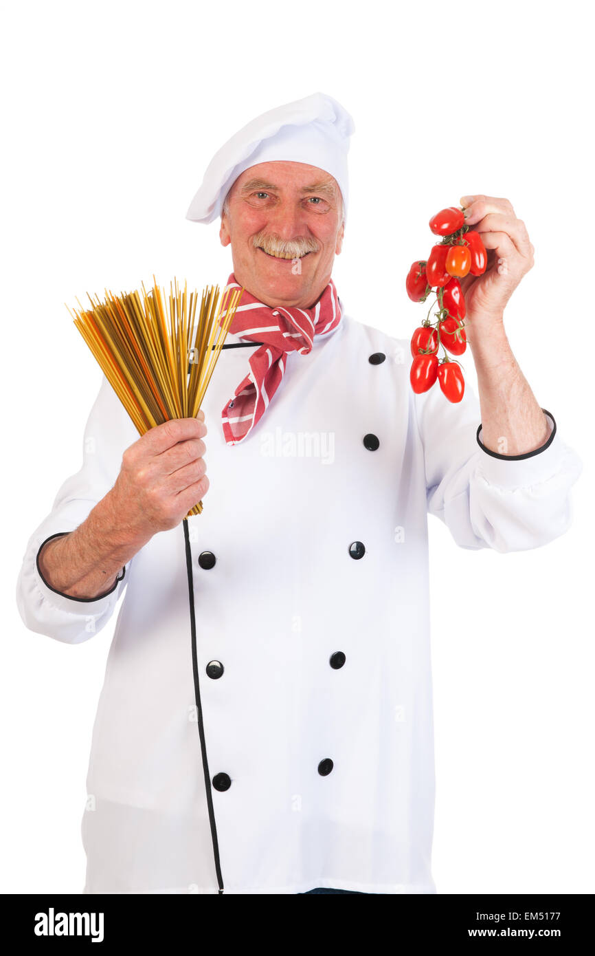 Old italian man pasta hi-res stock photography and images - Alamy