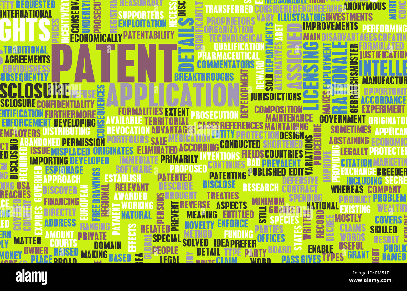Patent application hi-res stock photography and images - Alamy