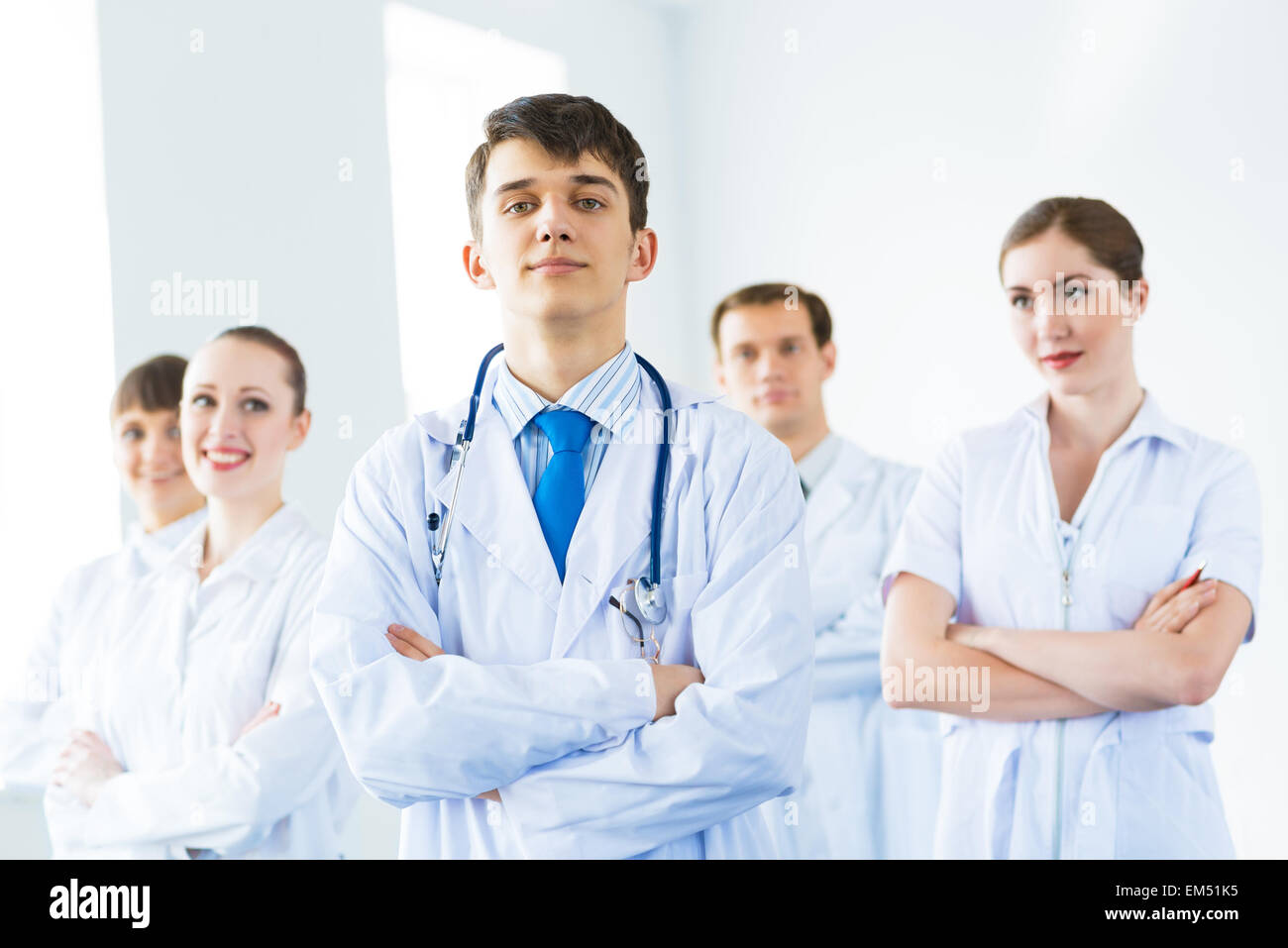 team of doctors Stock Photo - Alamy