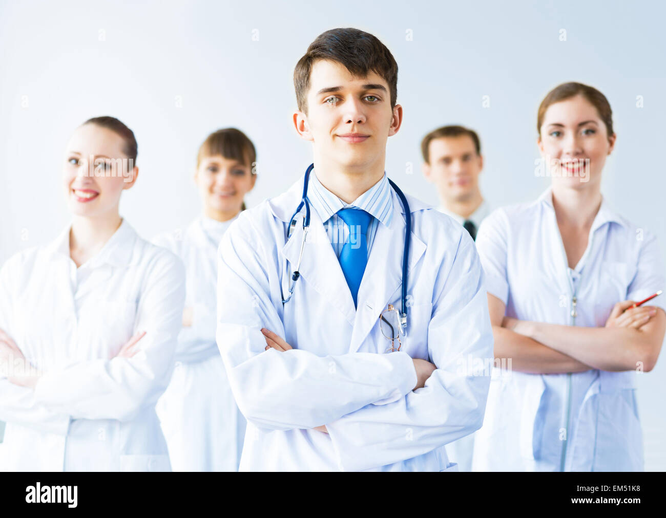 team of doctors Stock Photo - Alamy