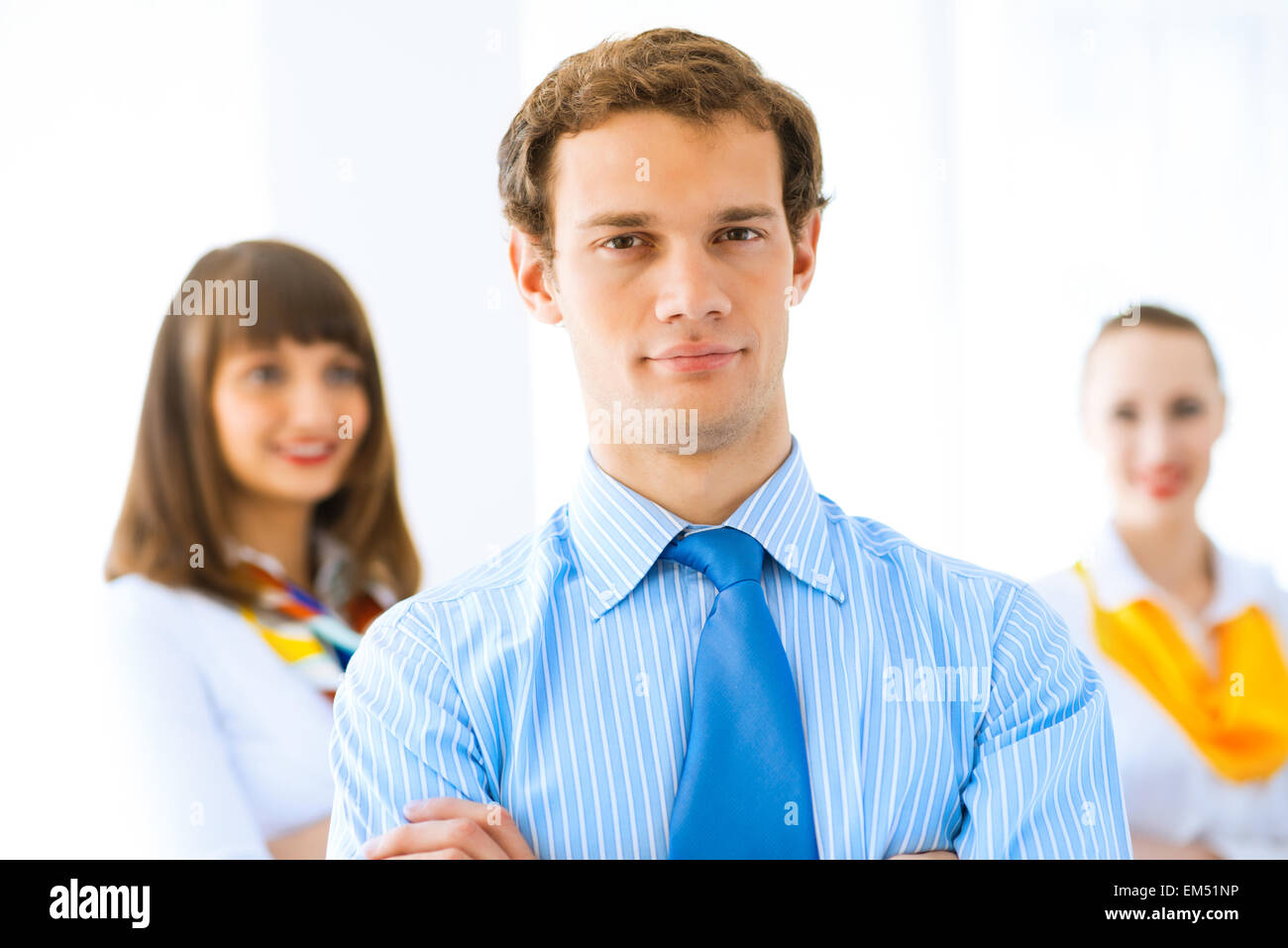Portrait of a successful businessman Stock Photo - Alamy