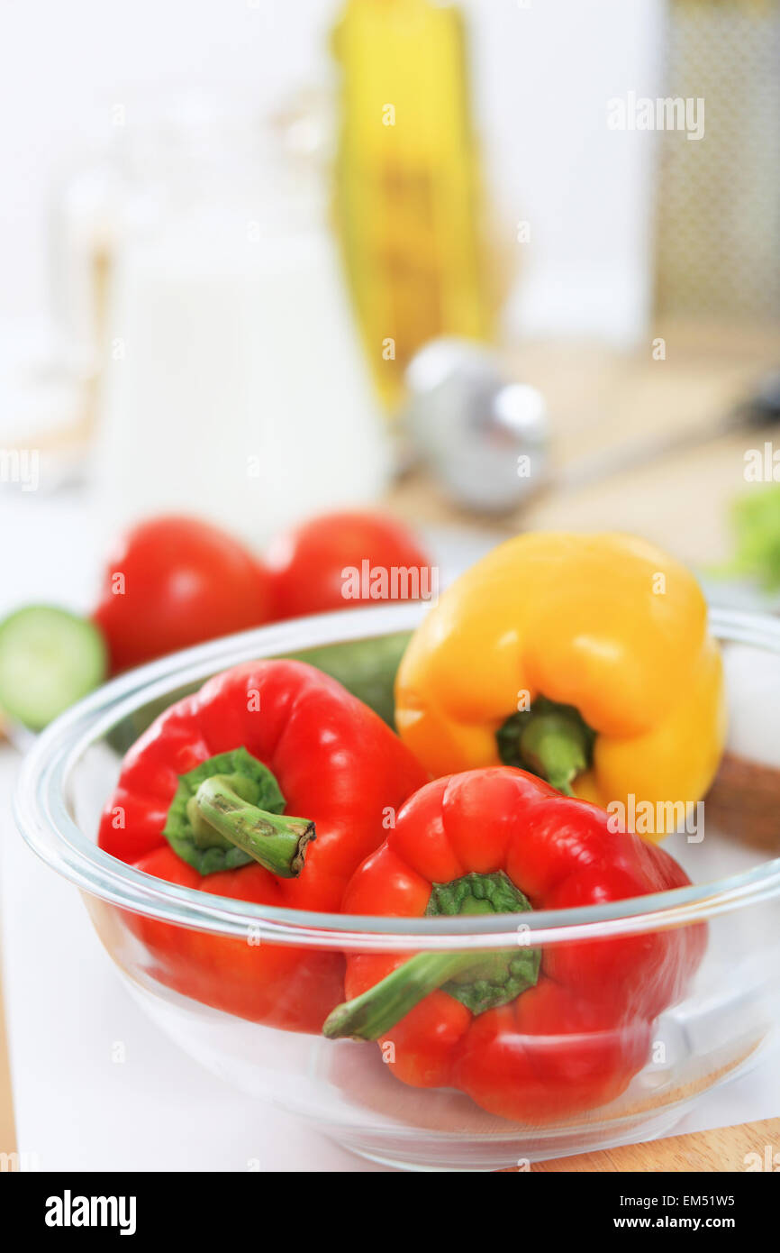 Fresh healthy food Stock Photo - Alamy