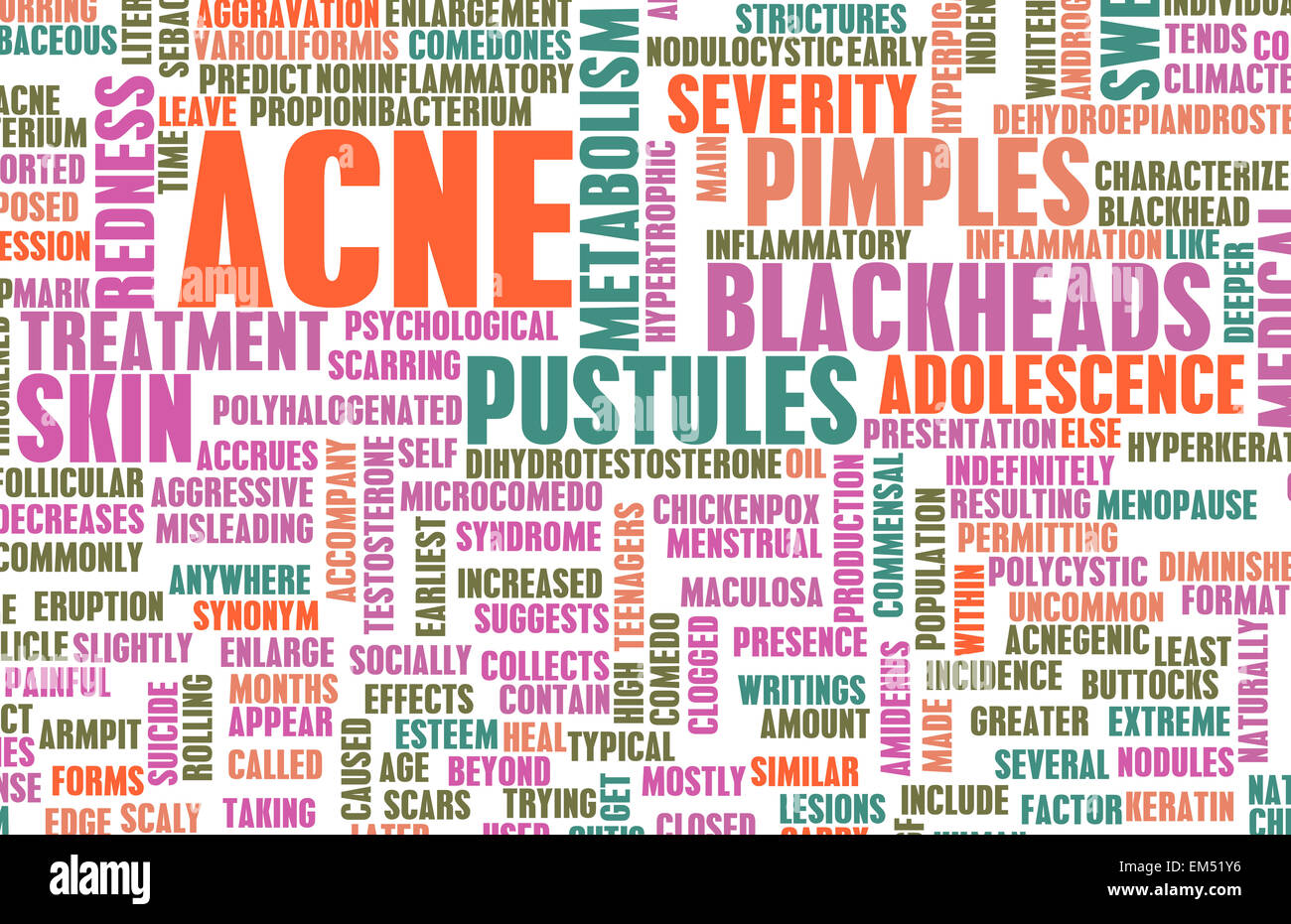 Pustules acne hi-res stock photography and images - Alamy