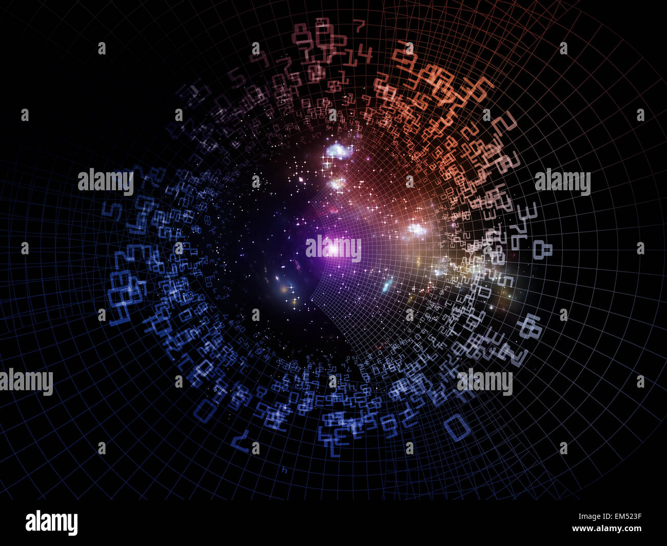 Cool Digital Processing Stock Photo - Alamy