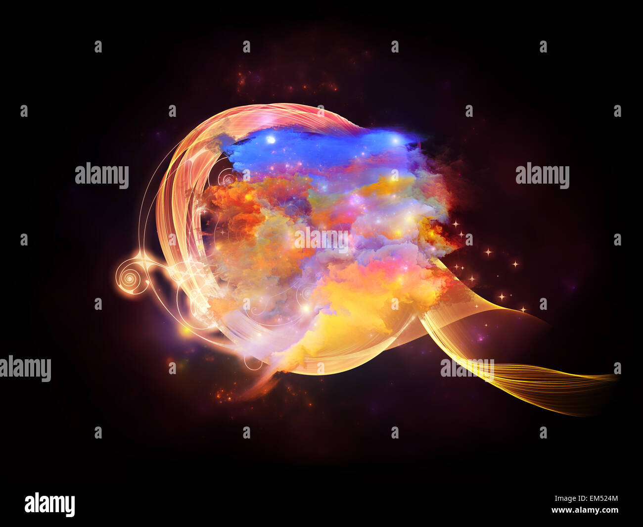 Emergence of Design Nebulae Stock Photo - Alamy