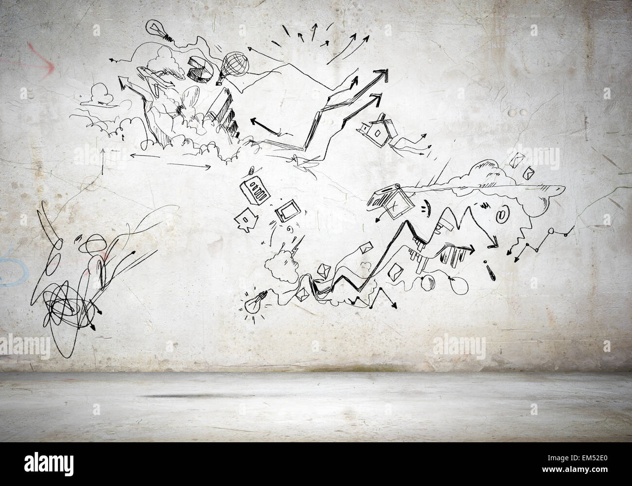 Sketch background image Stock Photo - Alamy