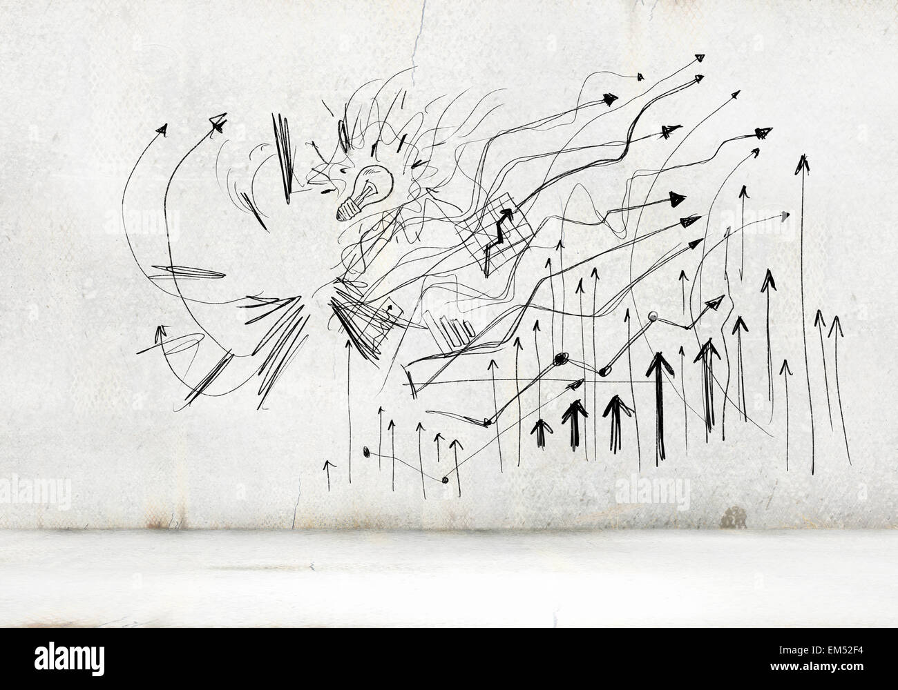 Sketch background image Stock Photo - Alamy