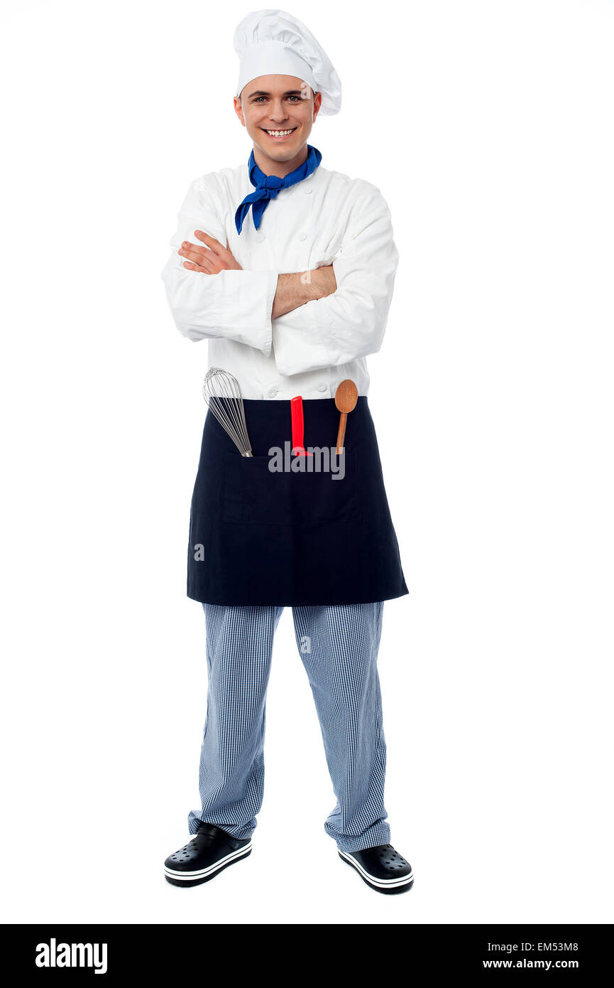Confident man in uniform Cut Out Stock Images & Pictures - Alamy