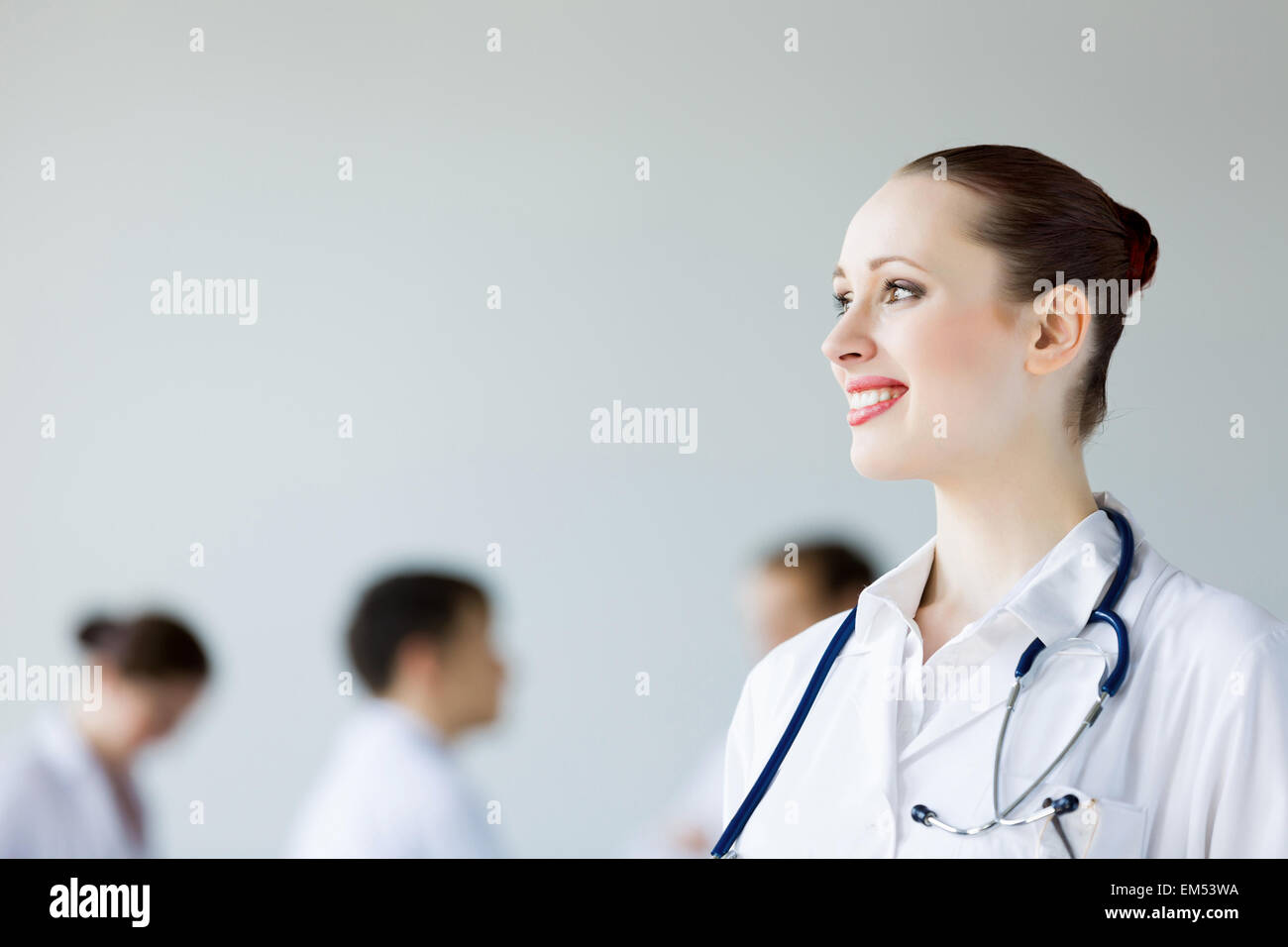 Young female doctor Stock Photo - Alamy