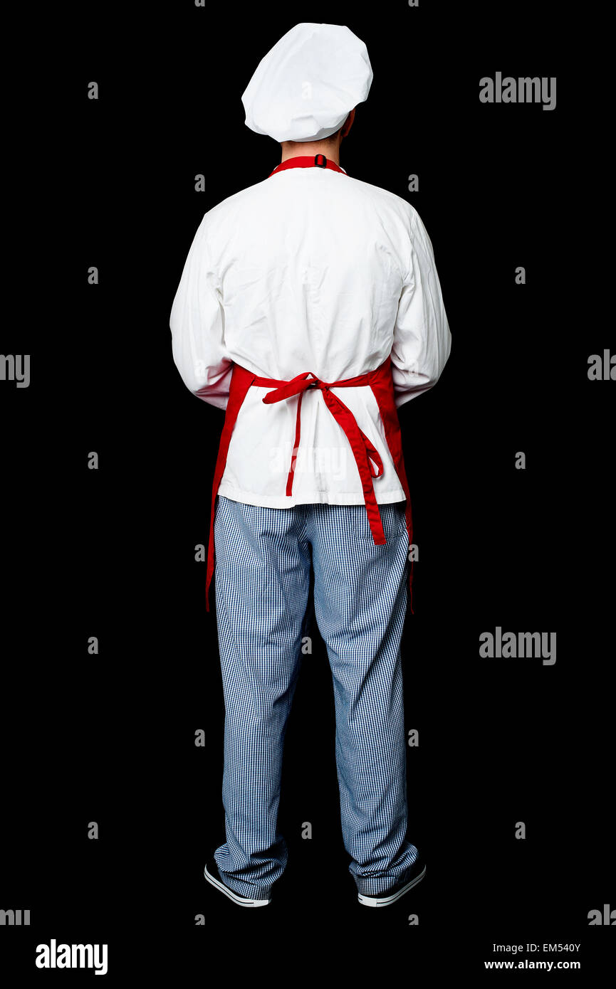 Back view uniform hi-res stock photography and images - Alamy