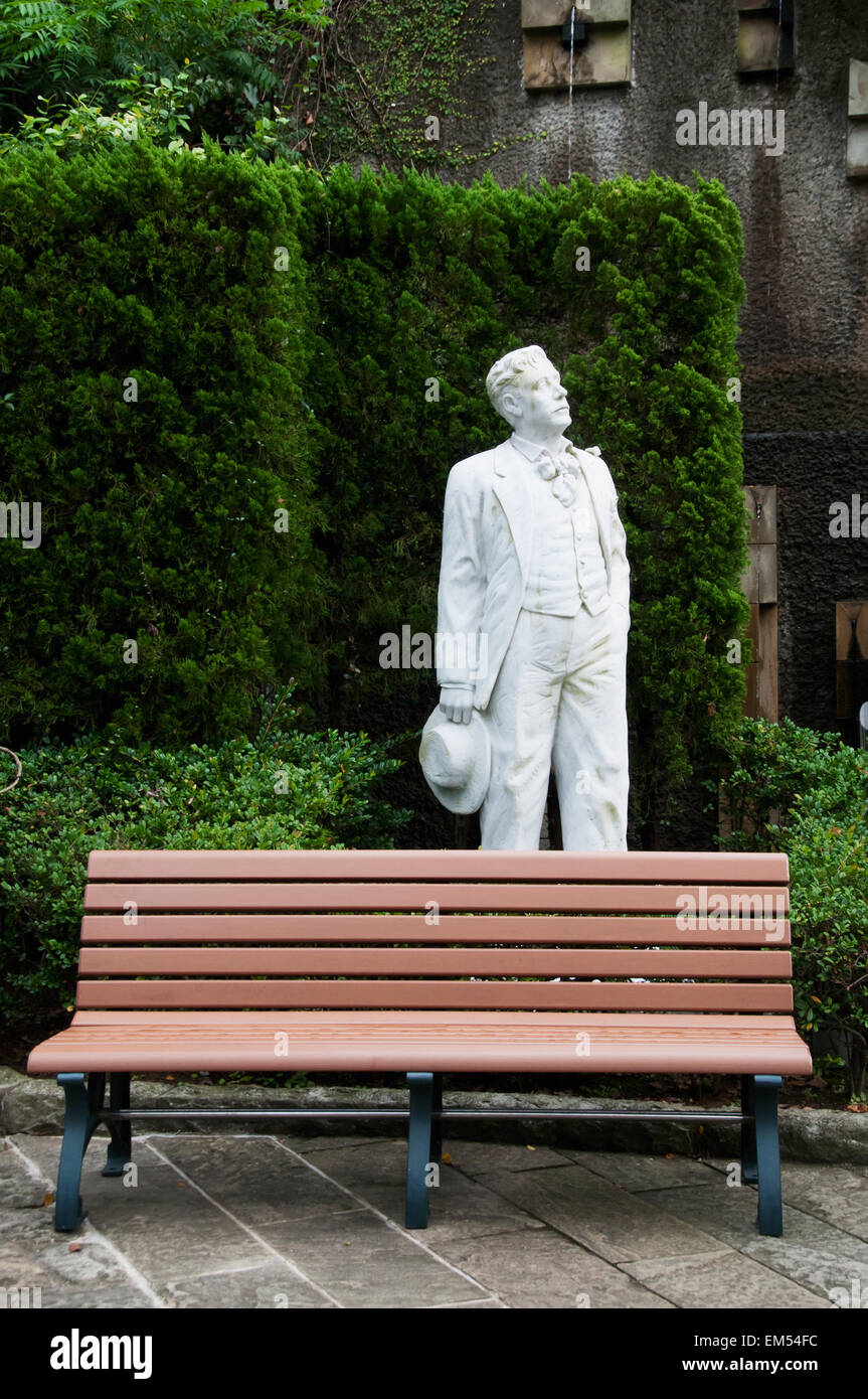 Japan, Nagasaki, Statue of Thomas Blake Glover in Glover Garden Stock ...