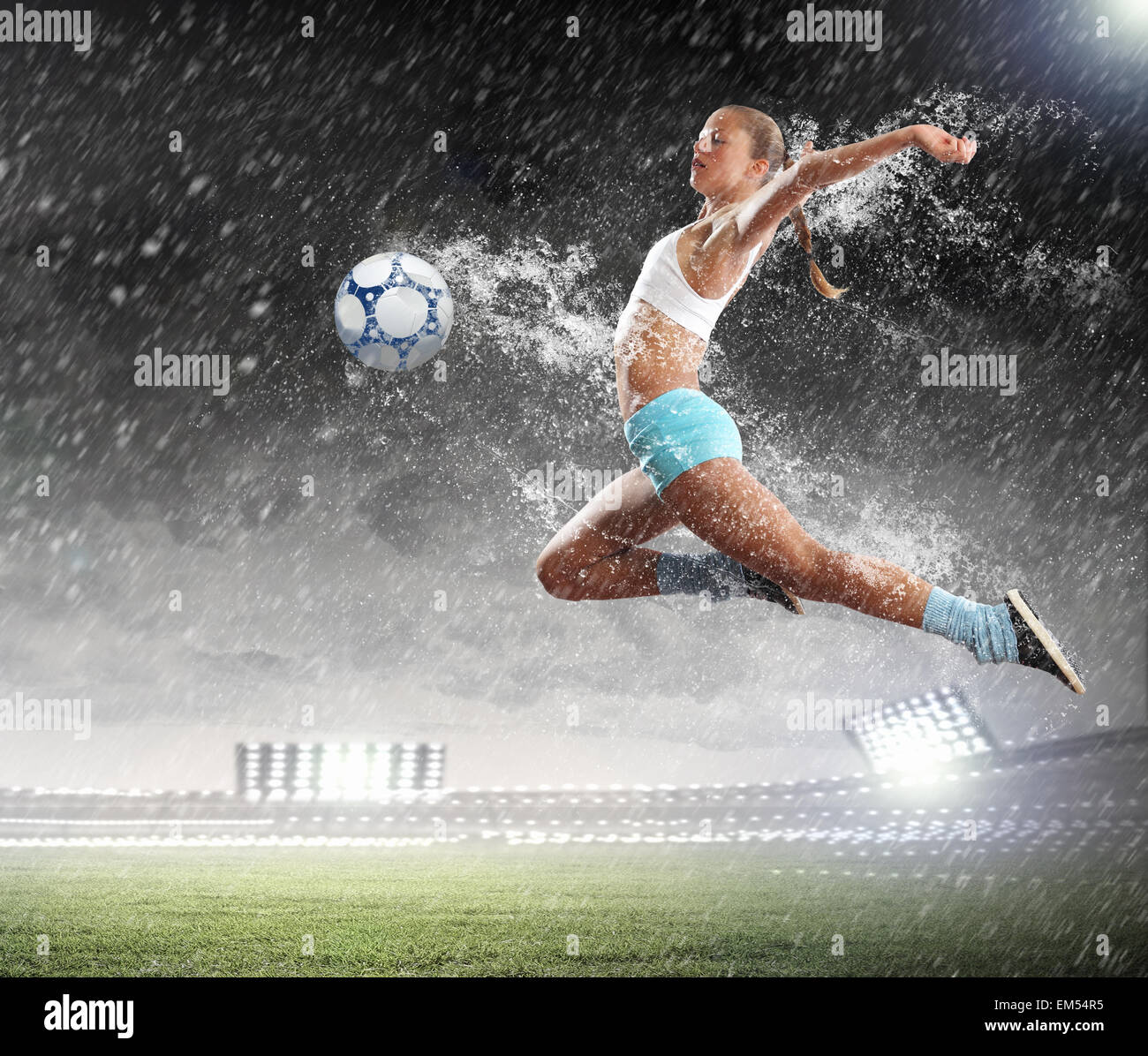 Sport young woman Stock Photo - Alamy