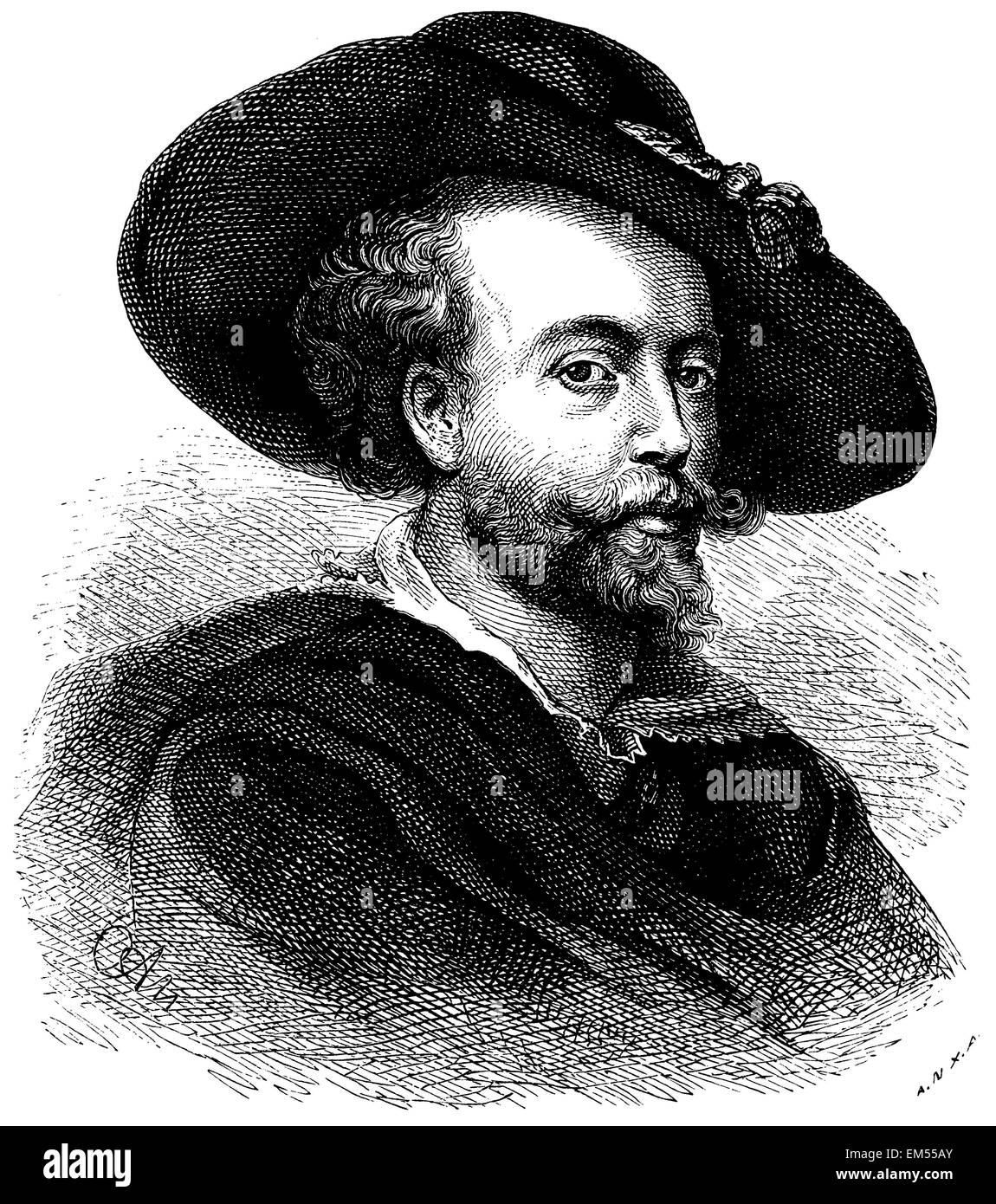 Paul rubens Black and White Stock Photos & Images - Alamy